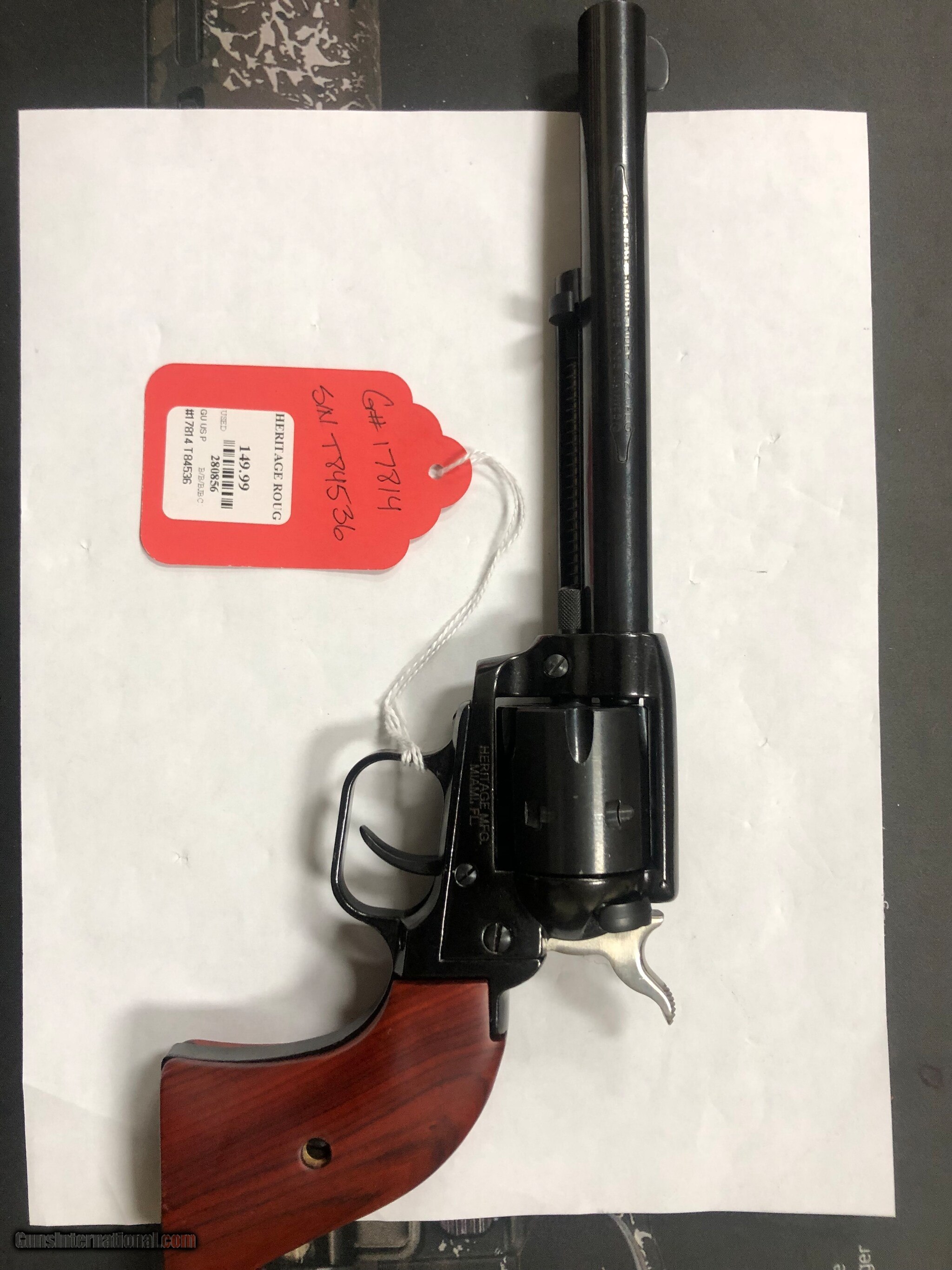 HERITAGE ARMS ROUGH RIDER