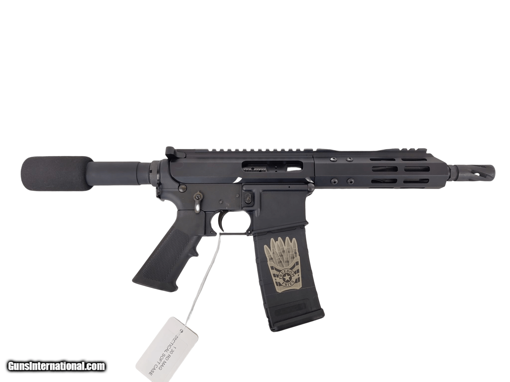 ANDERSON MANUFACTURING AR-15 Pistol MLOK, Foam Buffer, 30rd Mag, Zipped Soft Case