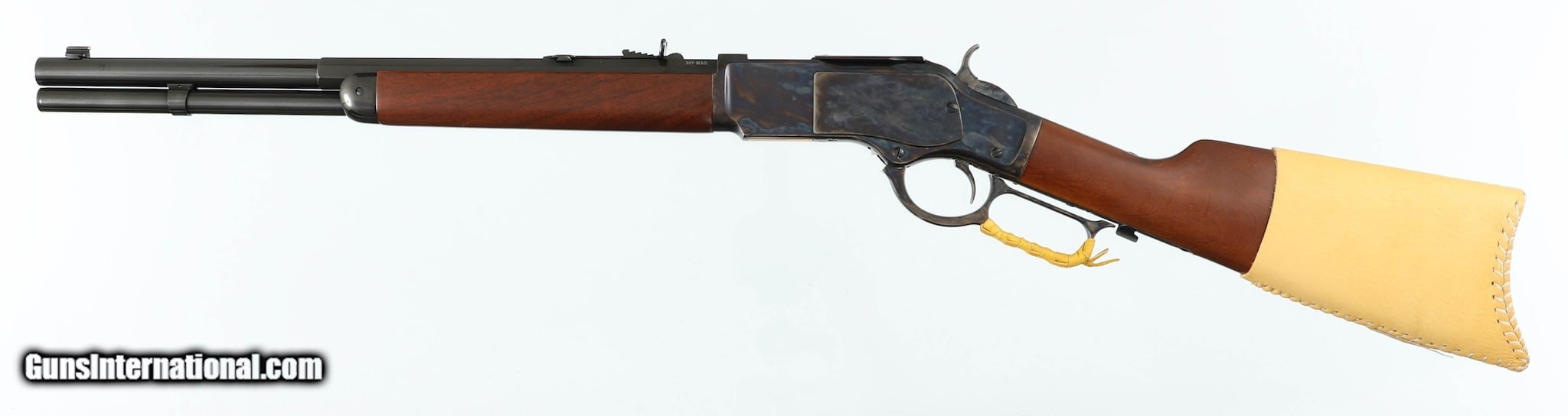 TAYLOR‚‚S & CO. NIB 1873 COMANCHERO 357 MAG CASE COLORED HALF OCTAGONAL ...