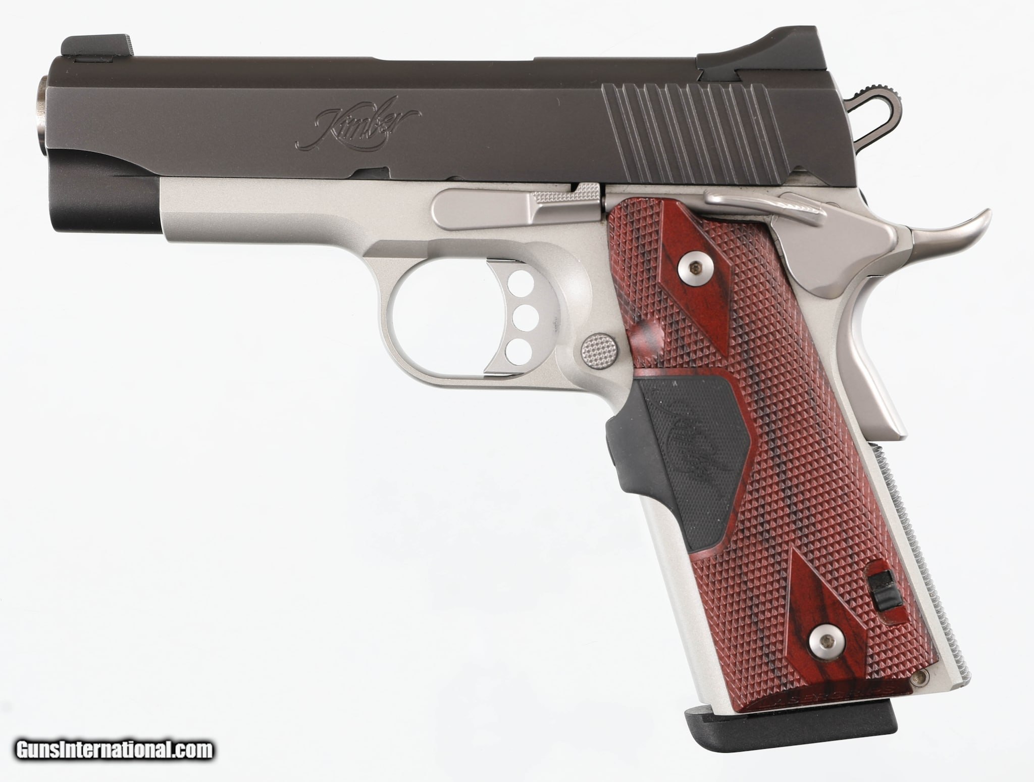 KIMBER 1911 PRO CRIMSON CARRY II W/ LASER GRIPS, BOX & 2 MAGS .45 ACP for sale