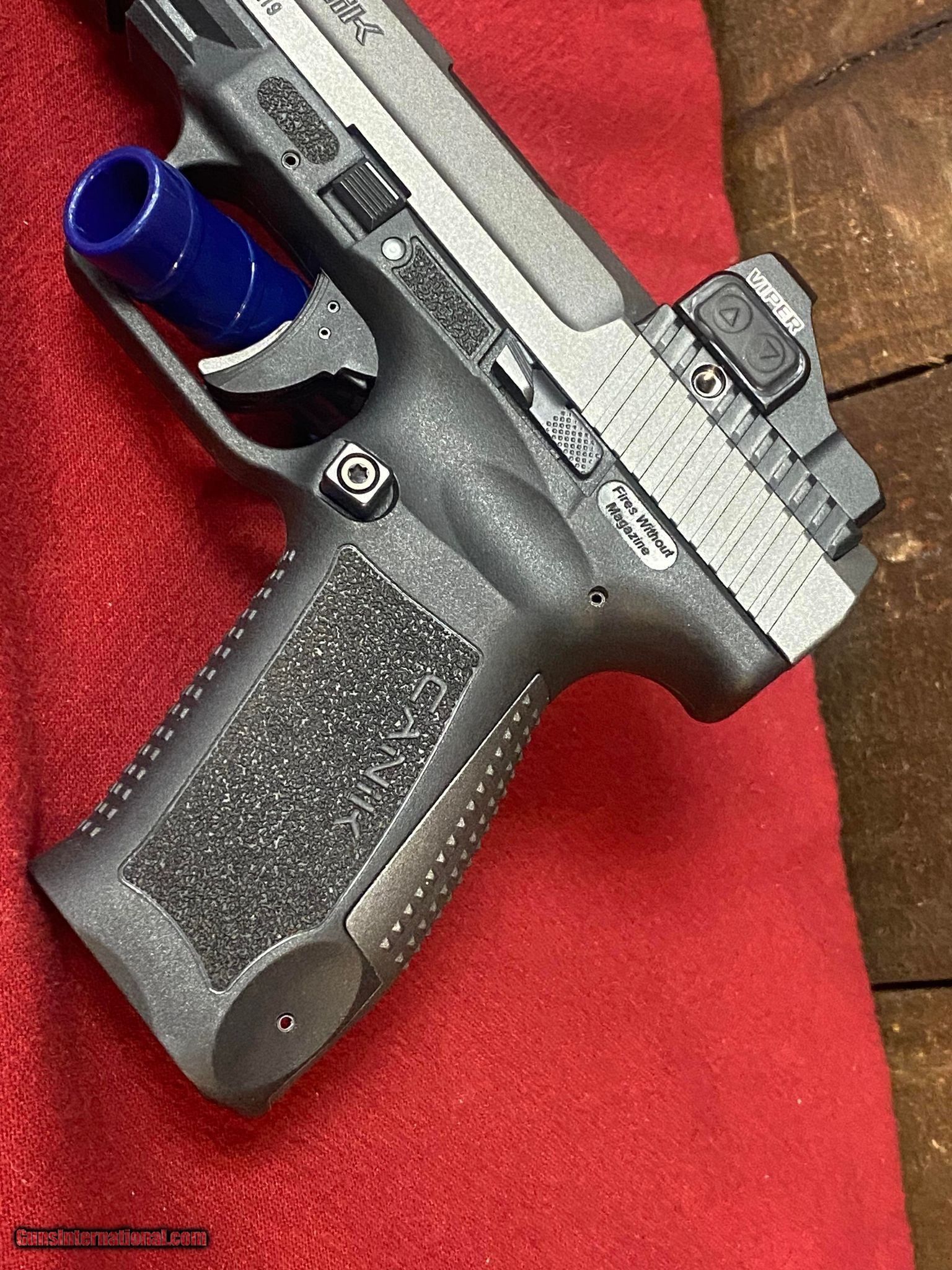 CANIK TP9SFX full size gray With vortex Viper mos