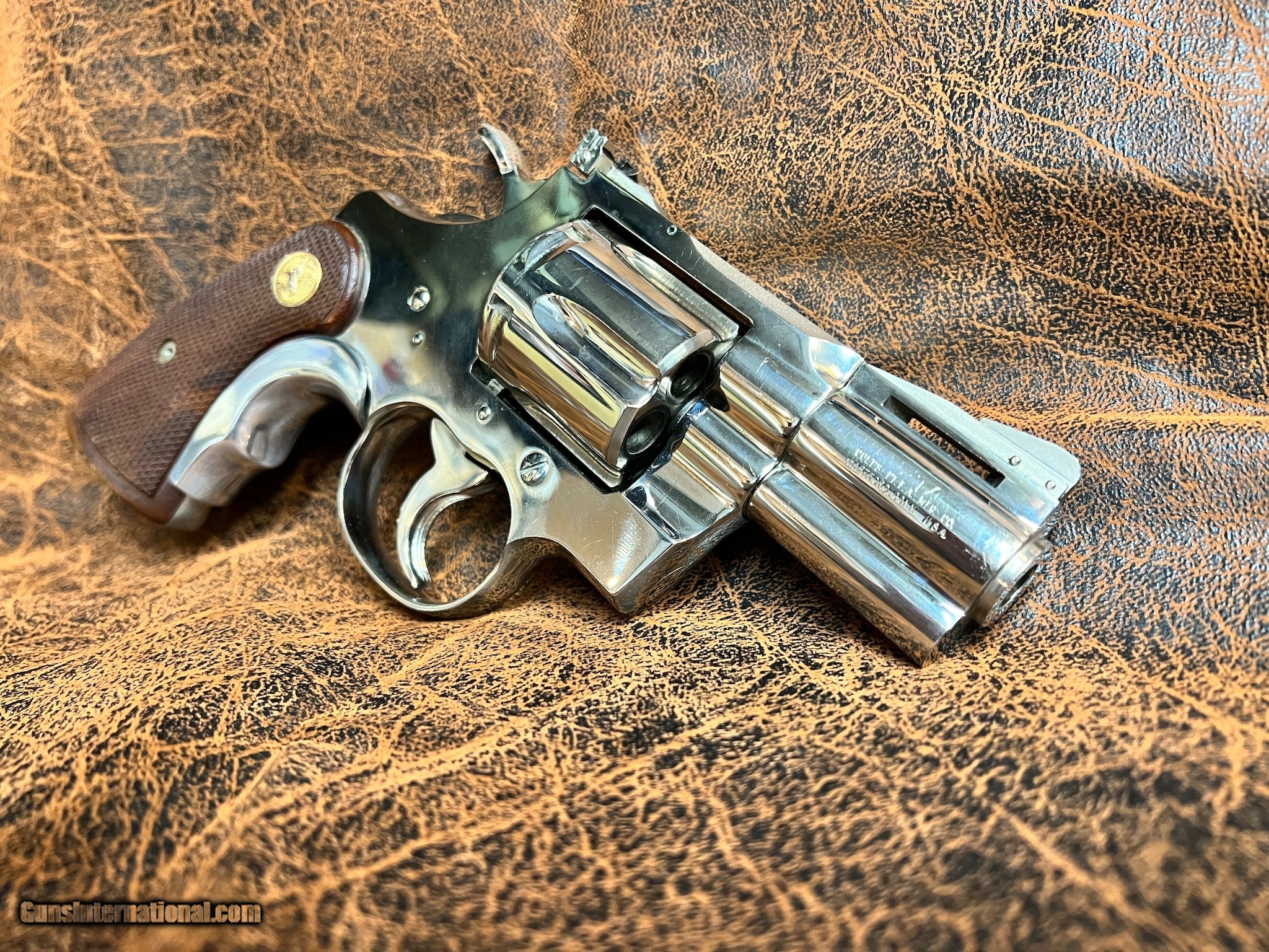 COLT PYTHON 2.5 NICKLE 1966 *RARE*
