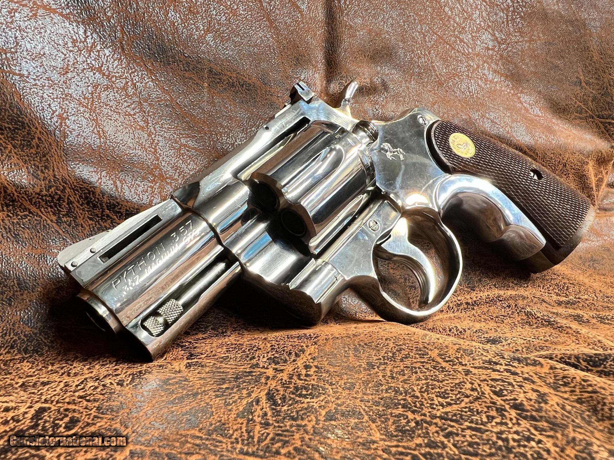 COLT PYTHON 2.5 NICKLE 1966 *RARE*