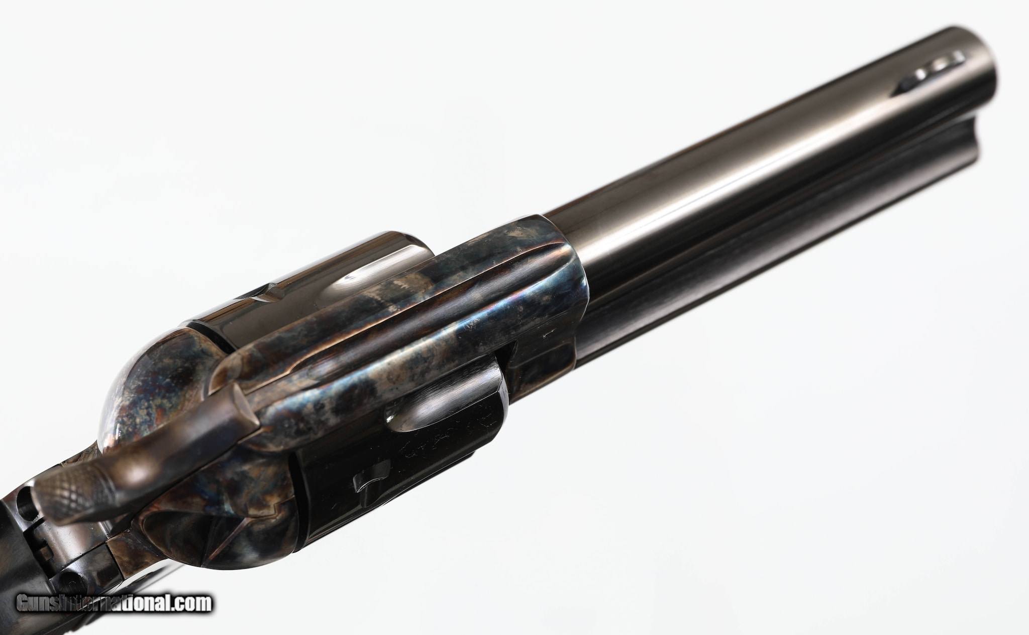 TAYLOR‚‚S & CO. NIB MODEL 1873 TC9 9MM SA 4.75" CASE COLORED CHECKERED ...