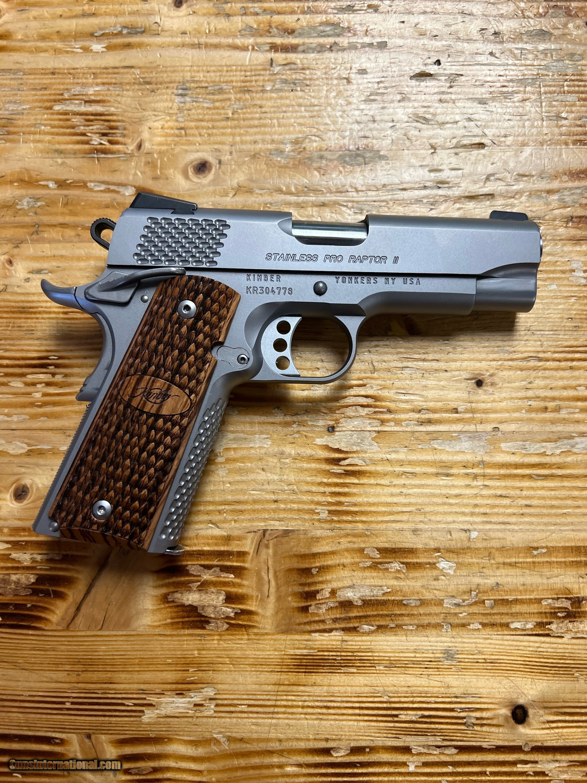 KIMBER STAINLESS PRO RAPTOR II