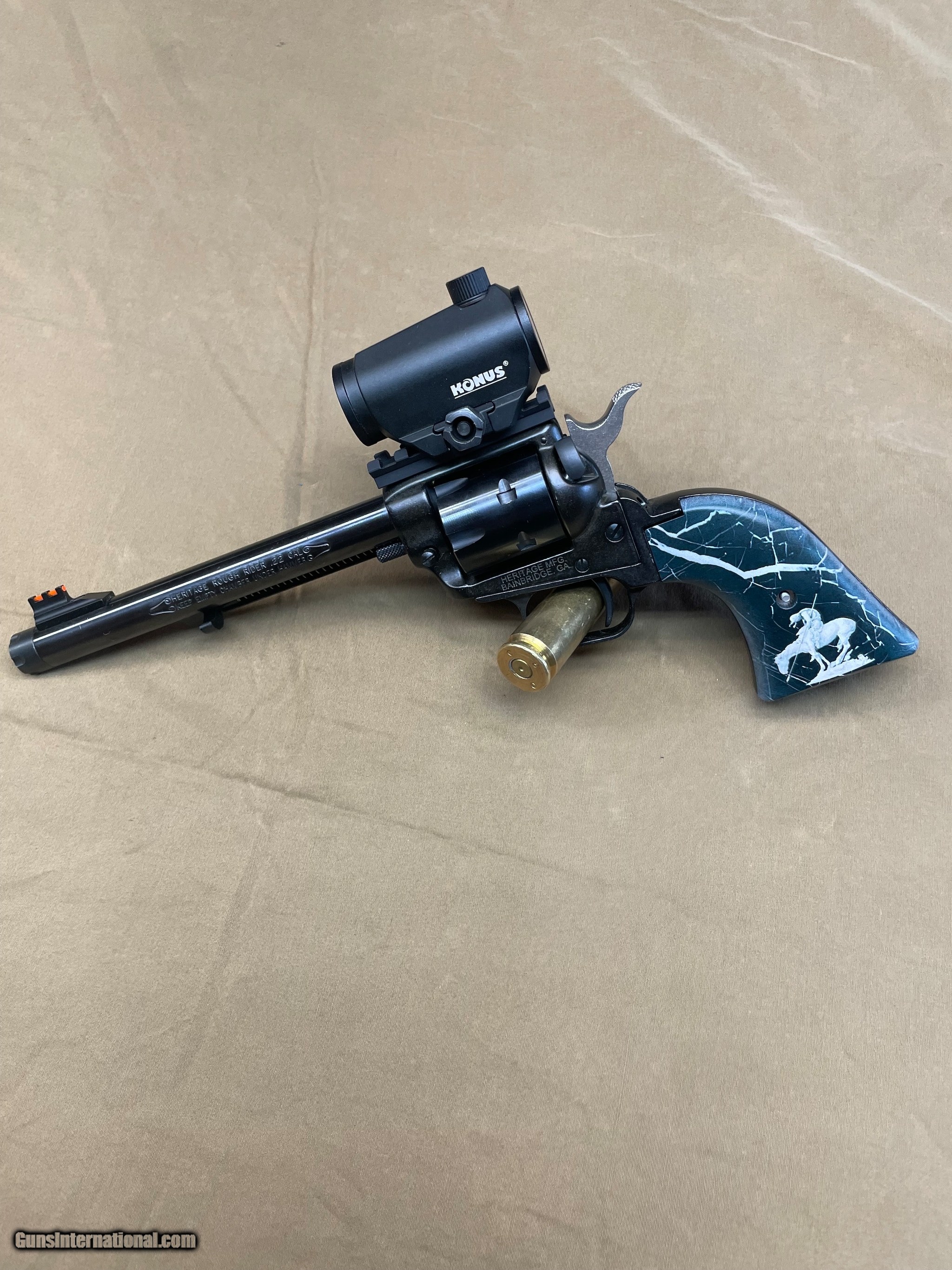 HERITAGE MFG. ROUGH RIDER TACTICAL COWBOY 22MAG