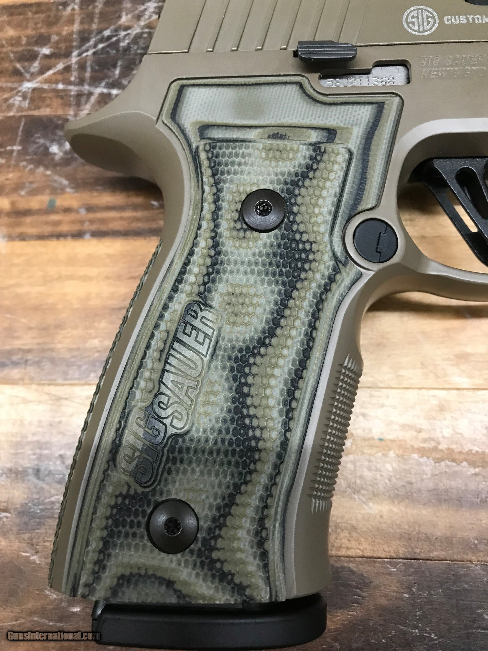 SIG SAUER p320 scorpion