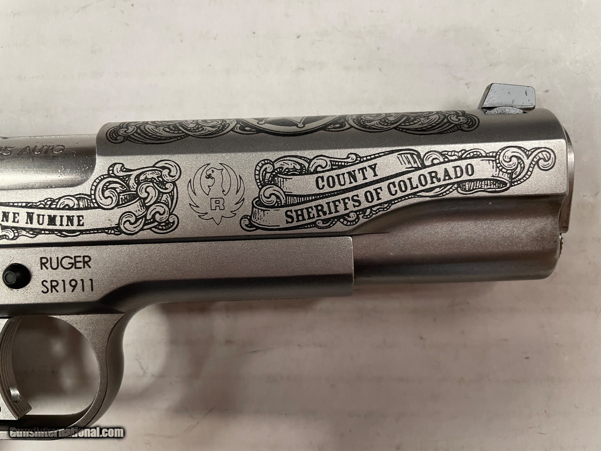 RUGER SR1911 Colorado Police Commerative Edition .45 ACP