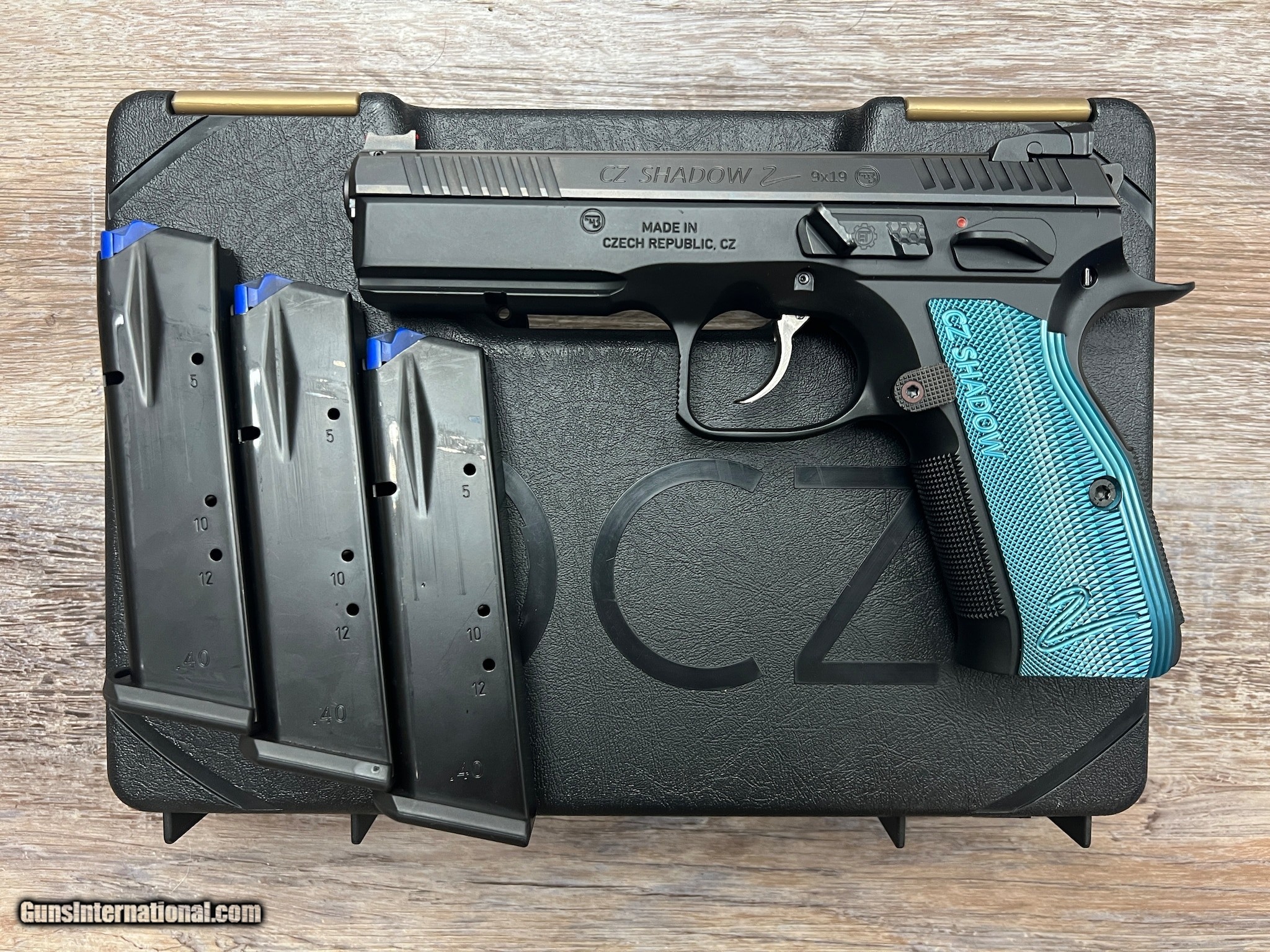 CZ SHADOW 2 BLUE 9MM LUGER (9X19 PARA)