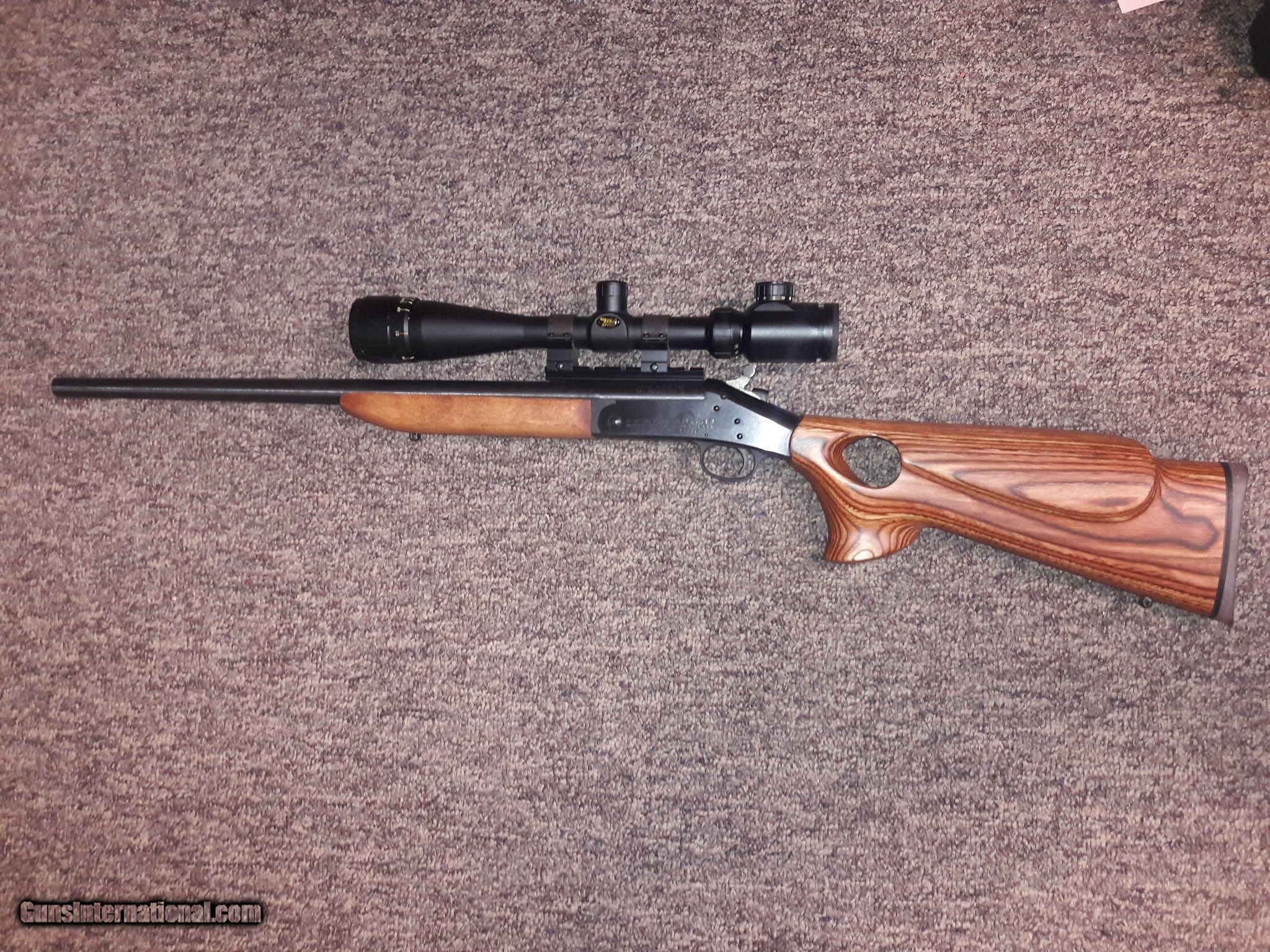 NEW ENGLAND FIREARMS CO. HANDI RIFLE SB2 .22-250 REM