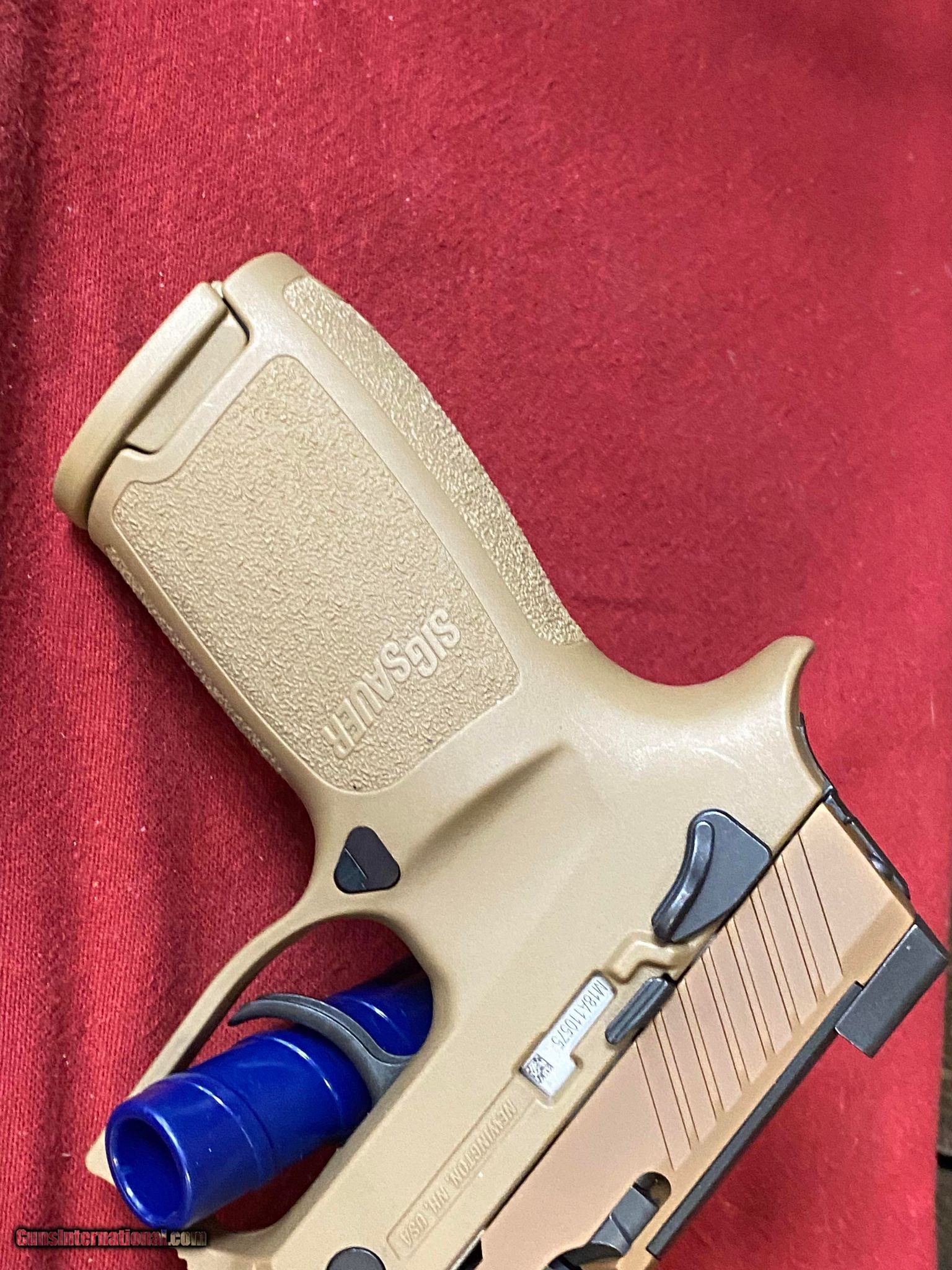 SIG SAUER P320 M18 compact. 9MM LUGER (9X19 PARA)