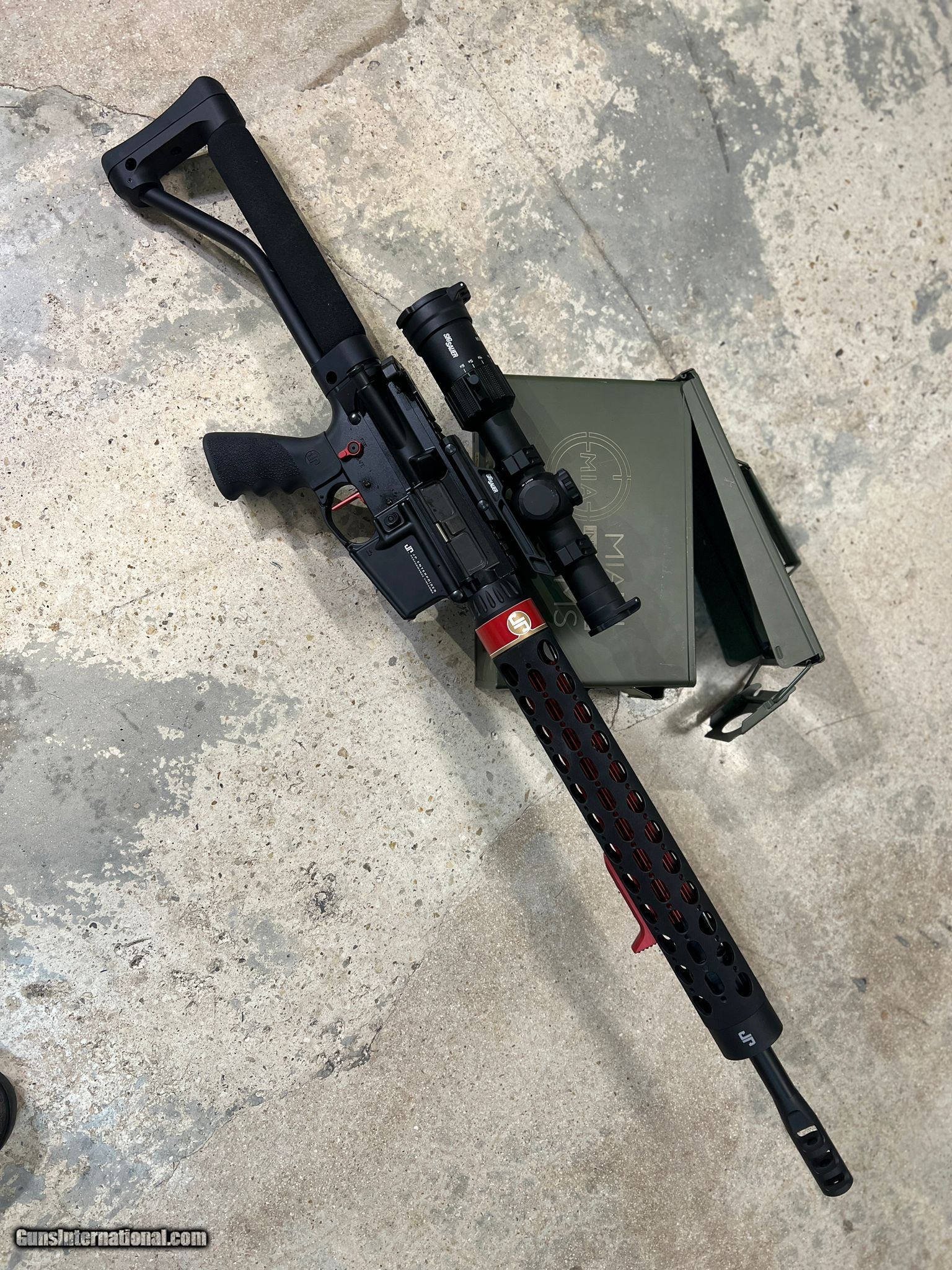 JP ENTERPRISES INC. JP-15 Precision Storm Grey 5.56X45MM NATO