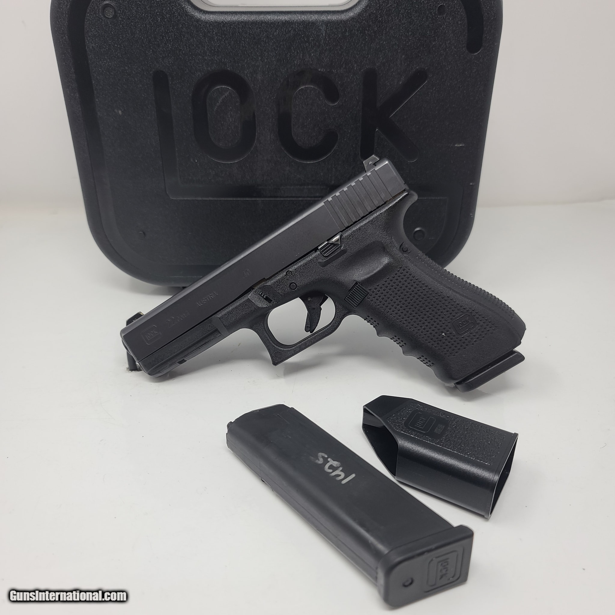 GLOCK 22 G22 GEN 4 .40 (Night Sights) POLICE TRADE IN 40 CALIBER