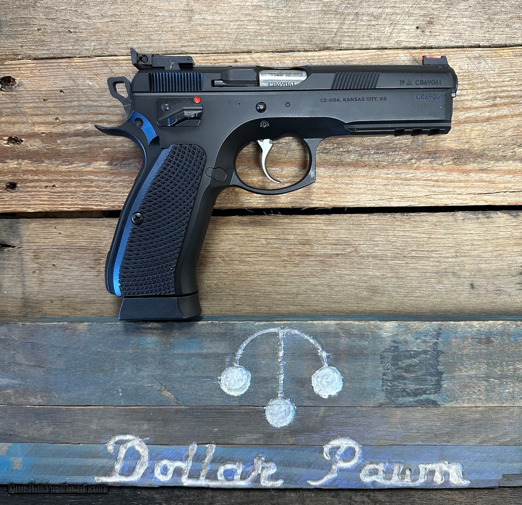 CZ SP-01 SHADOW CUSTOM 9MM LUGER (9X19 PARA)