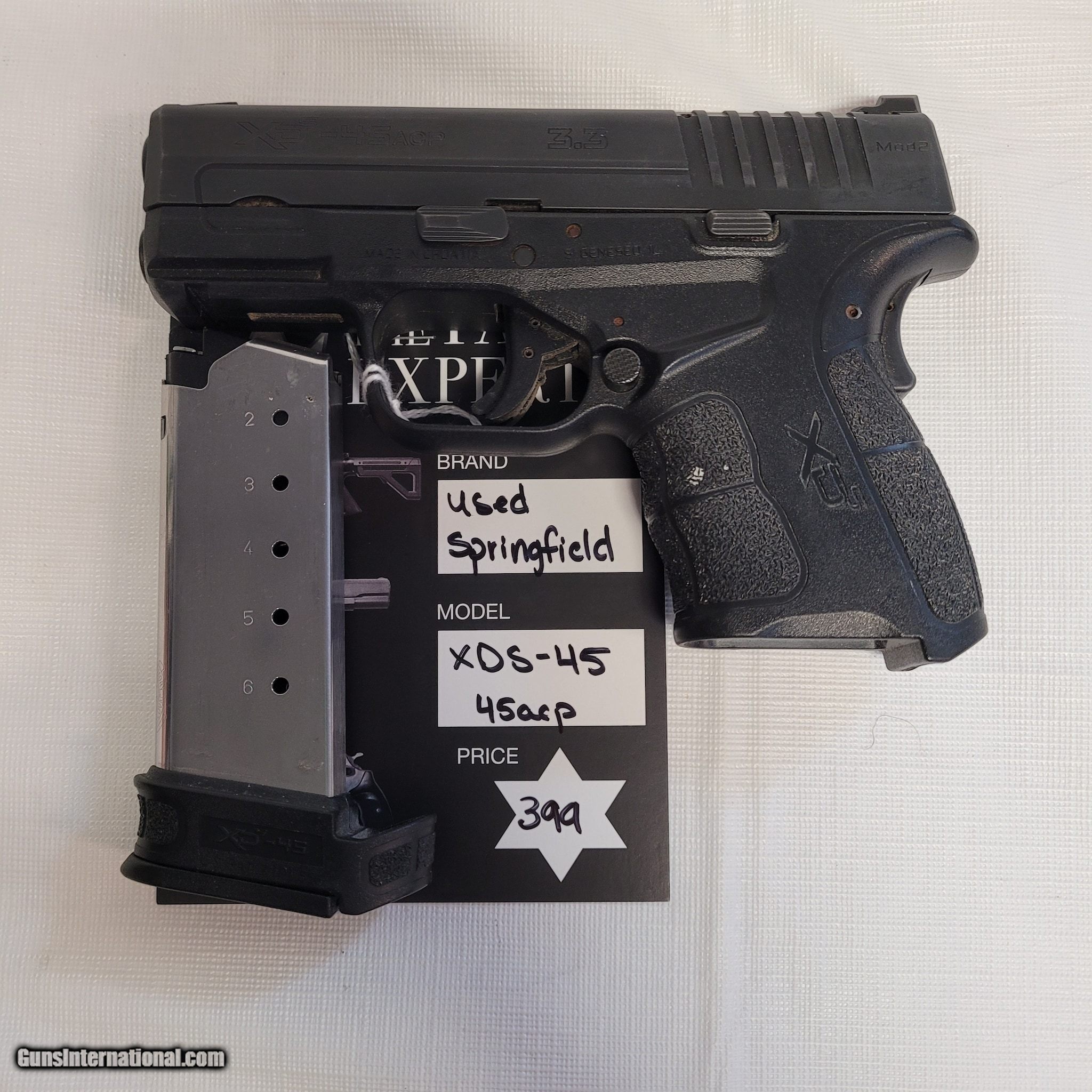 SPRINGFIELD ARMORY XDS-45 3.3 .45 ACP