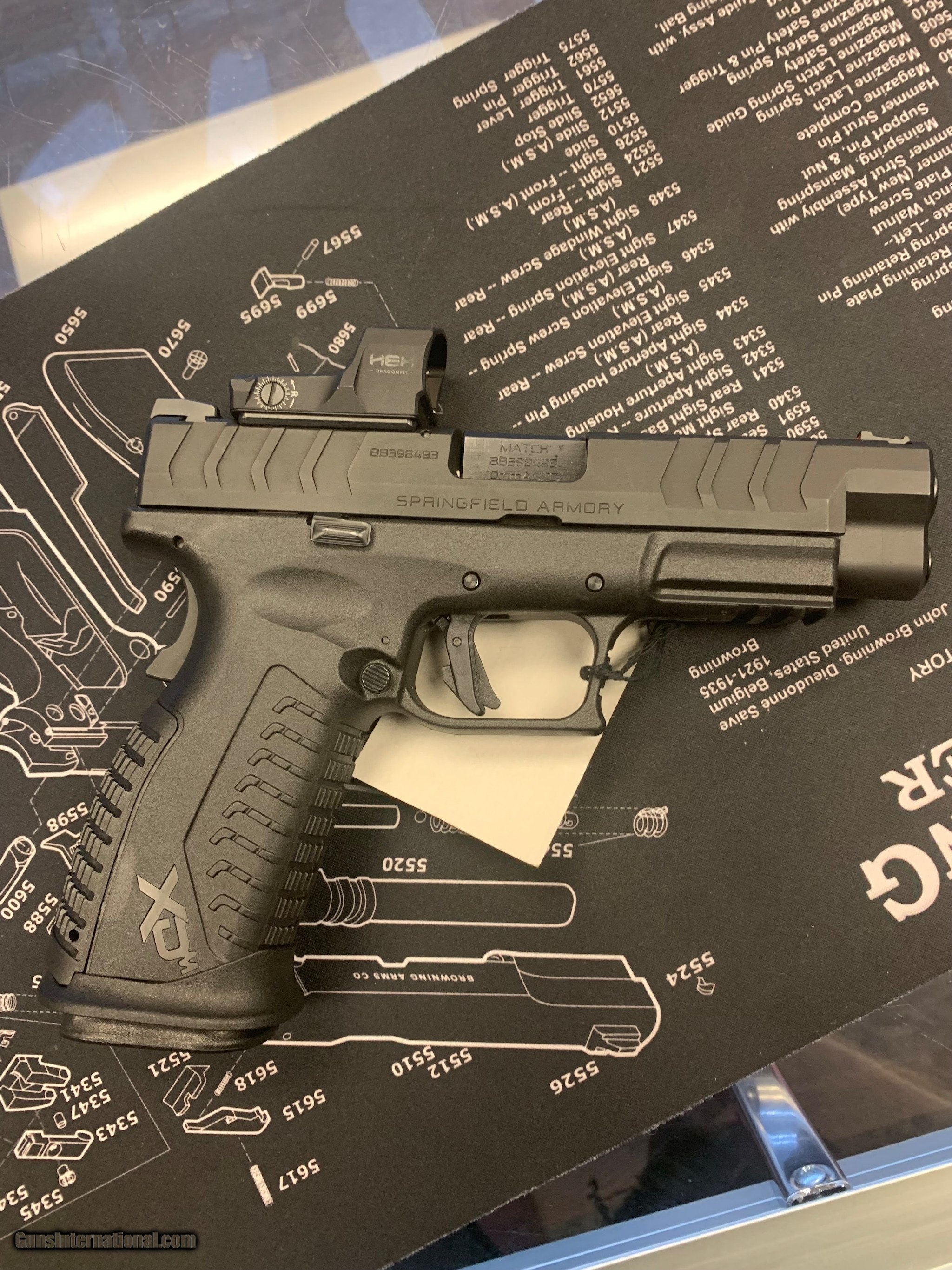 SPRINGFIELD ARMORY Optic Ready XDME9389CBHCOSP XD-M Elite Compact OSP 10MM