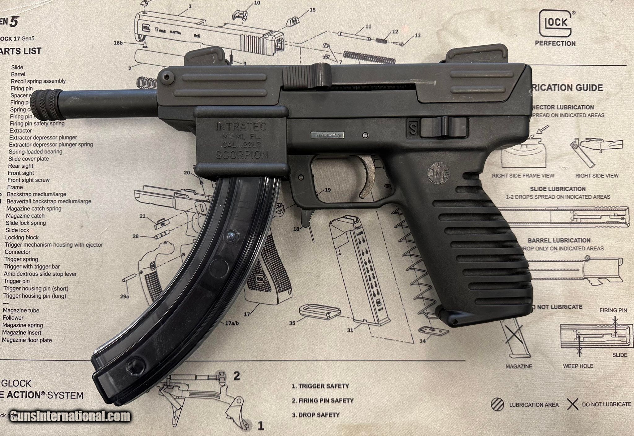 INTRATEC SCORPION .22 CAL