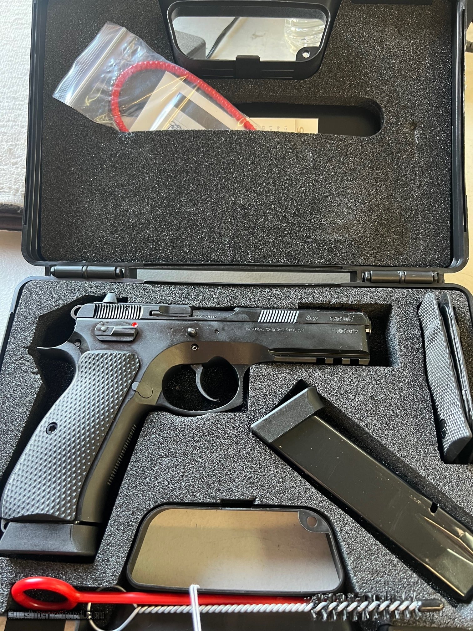 CZ CZ 75 SP-01 9MM LUGER (9X19 PARA)