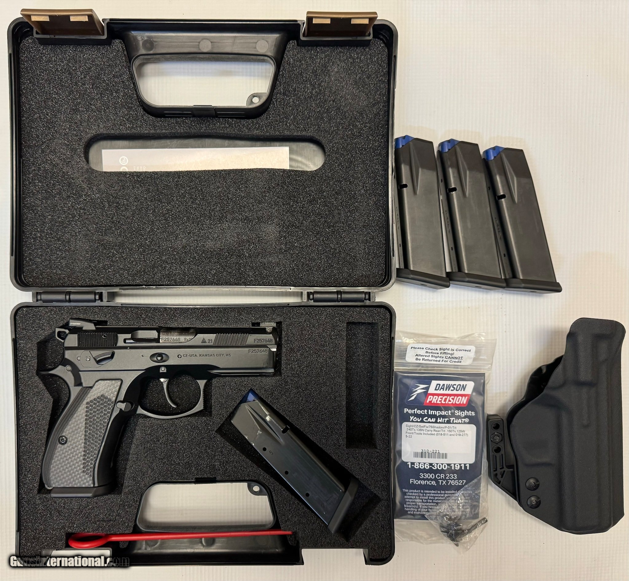 CZ 75 P-01 9MM LUGER (9X19 PARA)