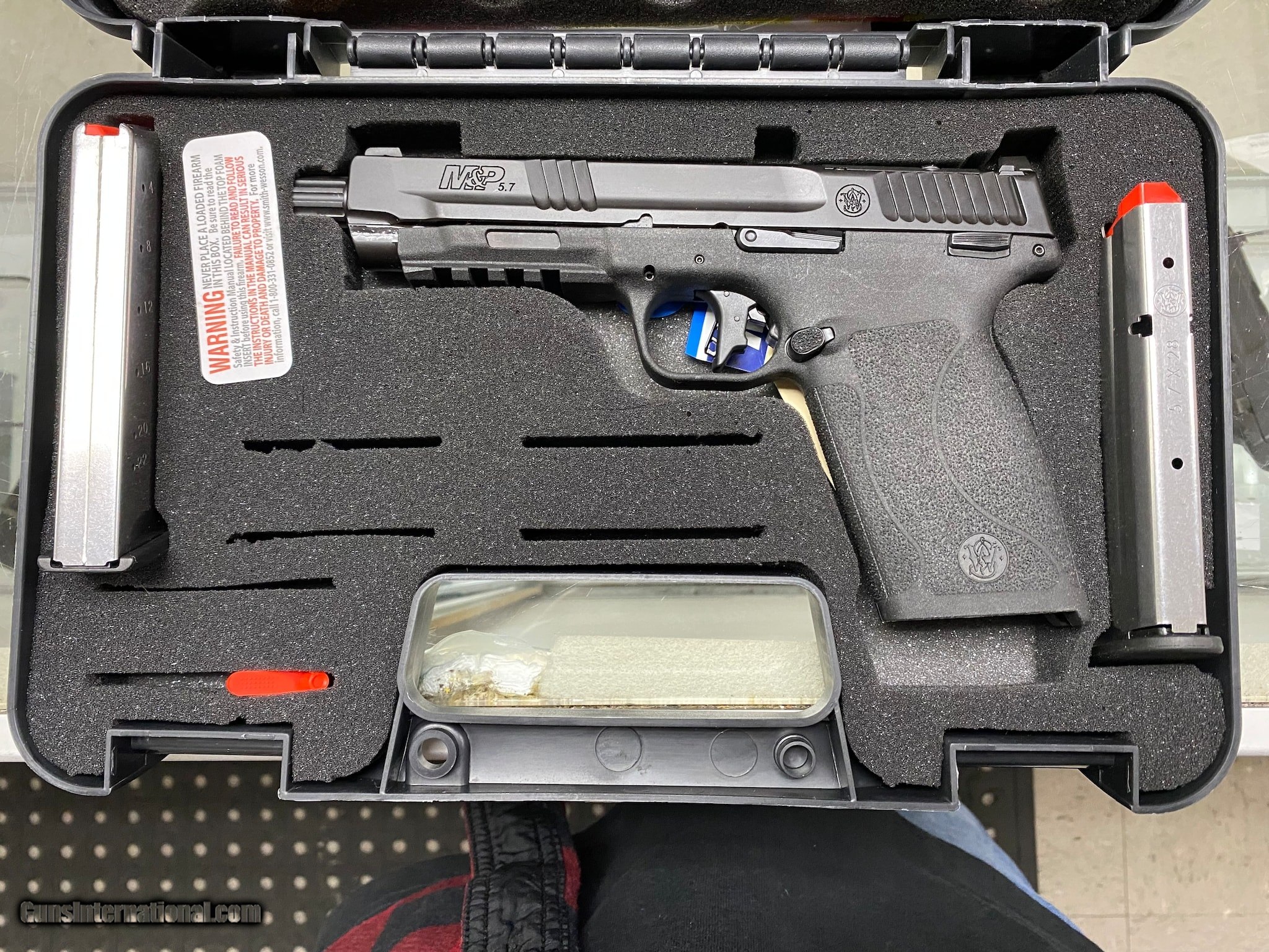 SMITH & WESSON M&P 5.7 MANUAL THUMB SAFETY 5.7X28MM