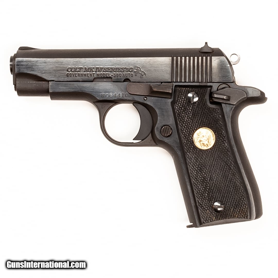 COLT MKIV SERIES 80 GOVERNEMENT MODEL .380 ACP