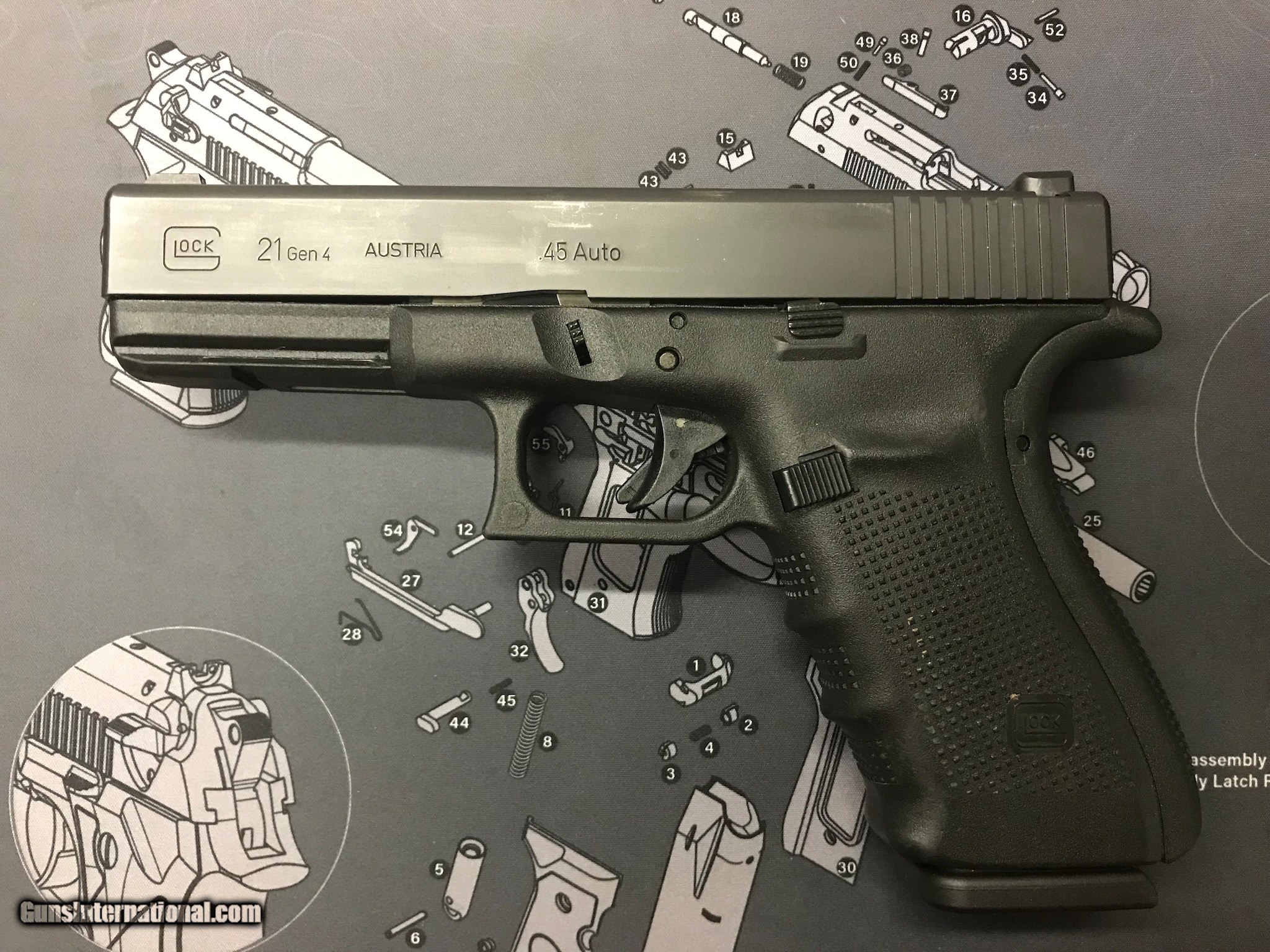 GLOCK G21 GEN 4 .45 ACP