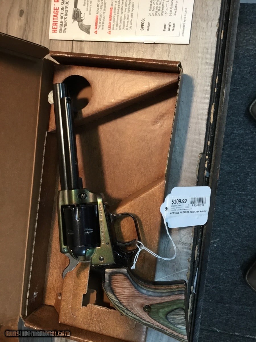 HERITAGE MFG. ROUGH RIDER .22 LR