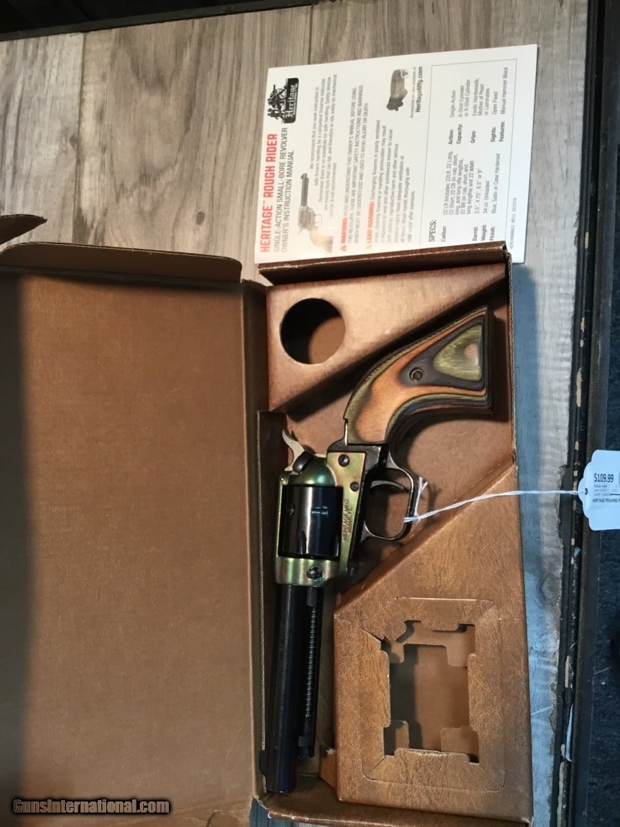 HERITAGE MFG. ROUGH RIDER .22 LR