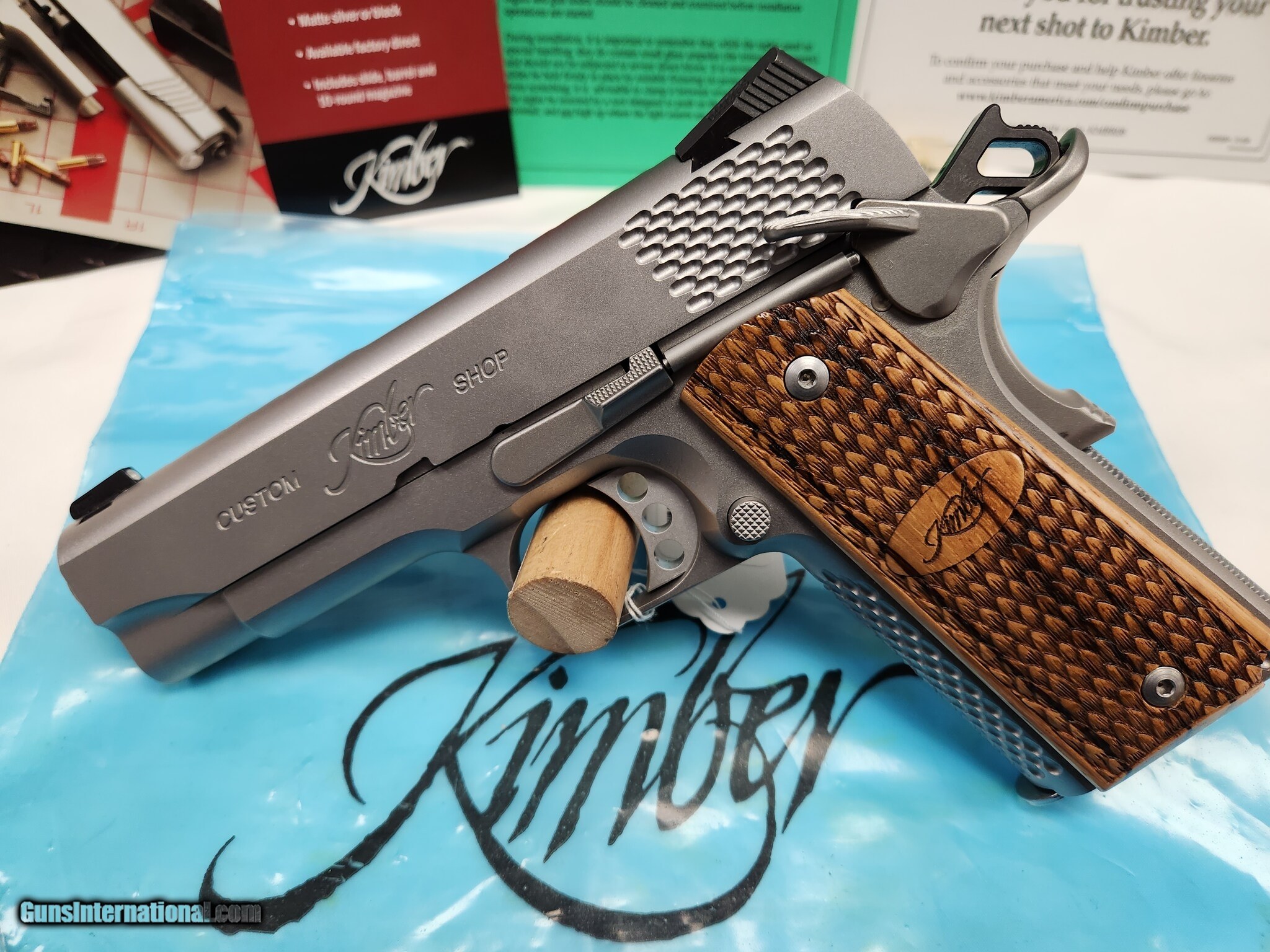 KIMBER STAINLESS PRO RAPTOR II .45 ACP