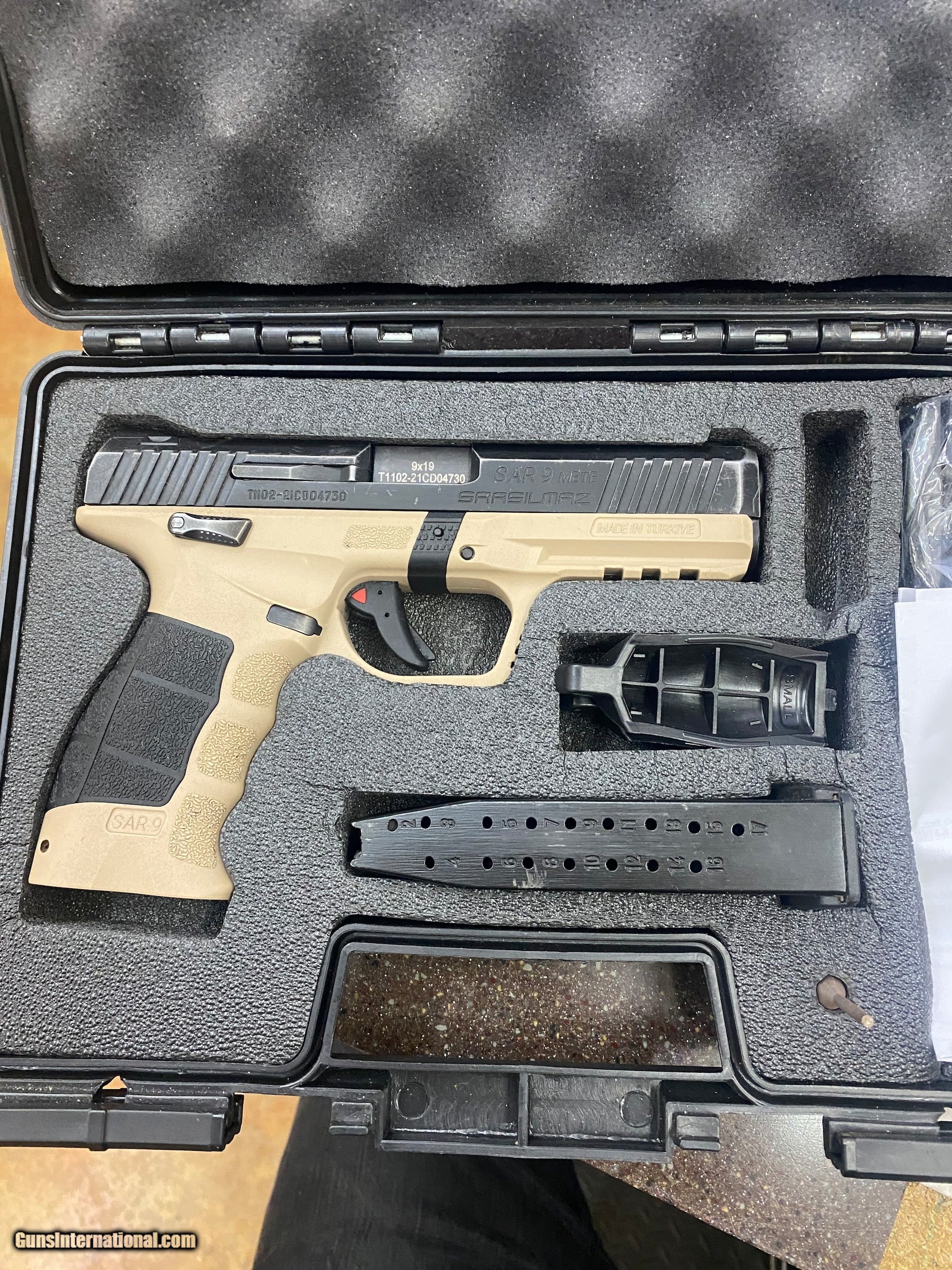 SAR USA SAR9 METE SAFARI 9MM LUGER (9X19 PARA)