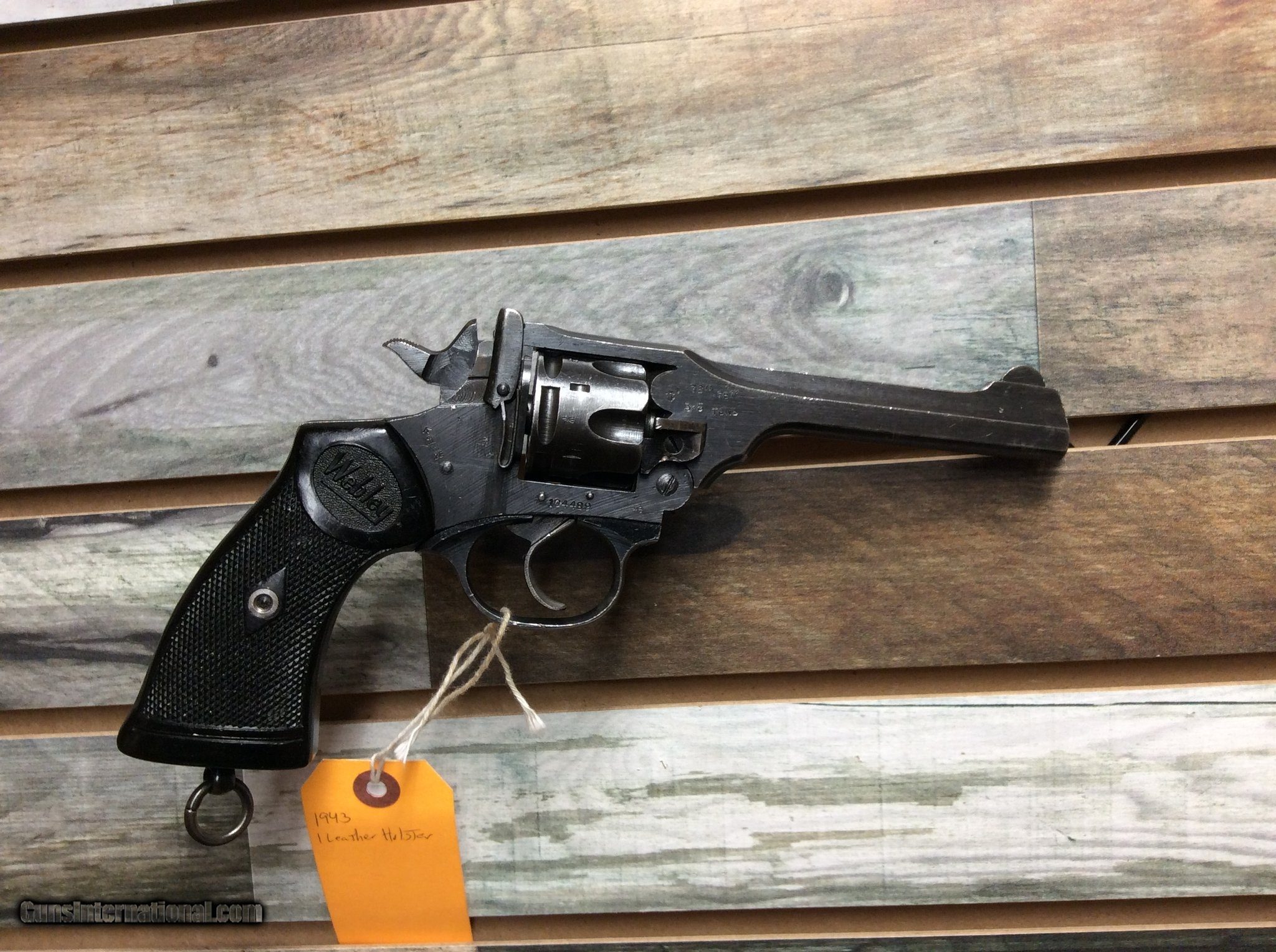 WEBLEY & SCOTT MARK IV .38 ACP