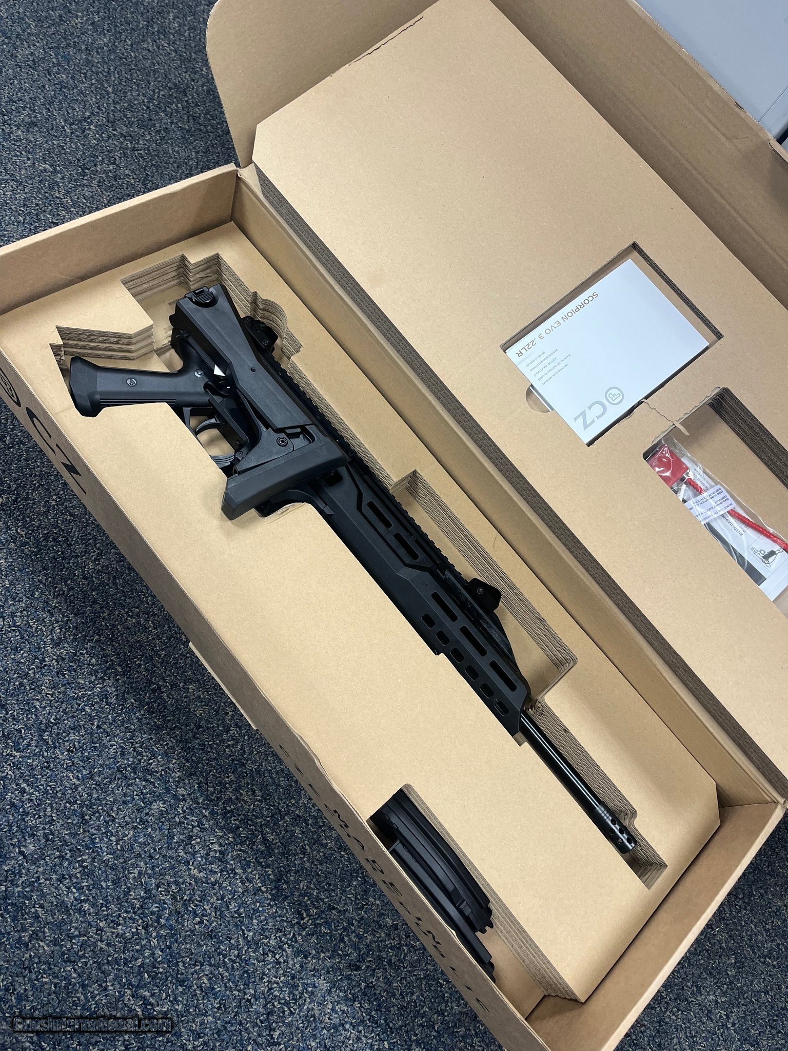 CZ scorpion 3+ 22LR .22 LR