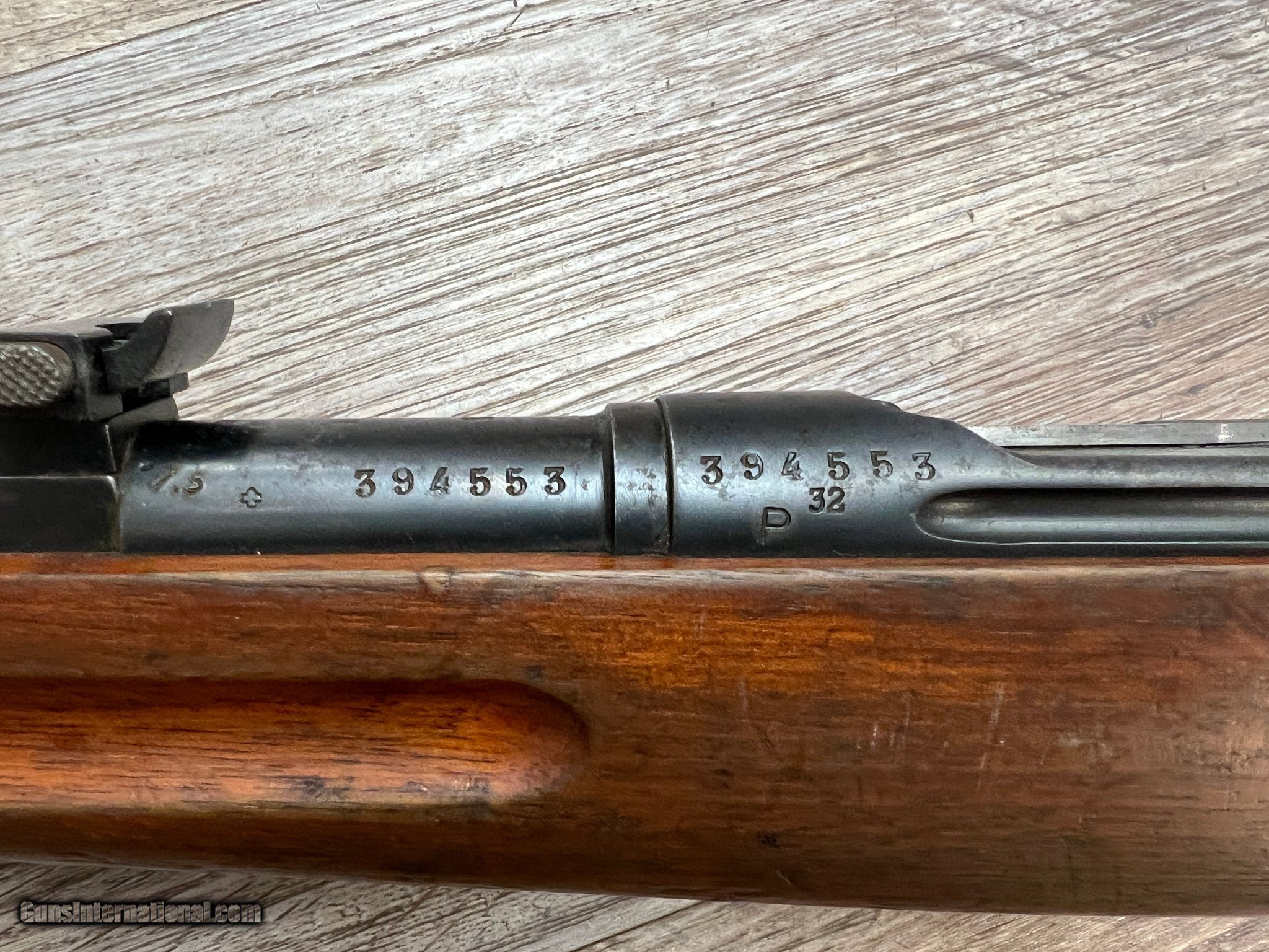 SWITZERLAND Karabiner Model 1931 (K31) 7.5X55MM SWISS