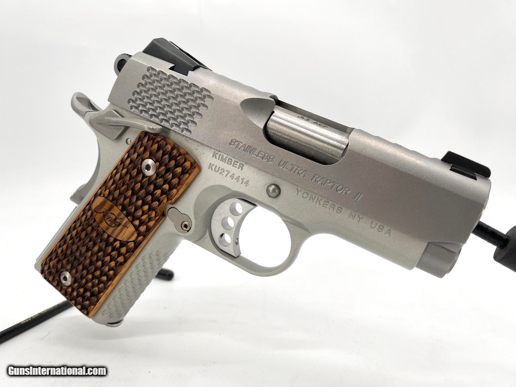 KIMBER Stainless Ultra Raptor II .45 ACP for sale
