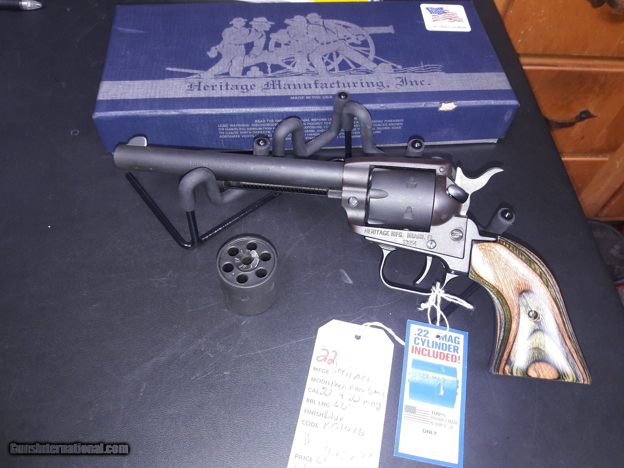HERITAGE MFG. ROUGH RIDER .22 LR