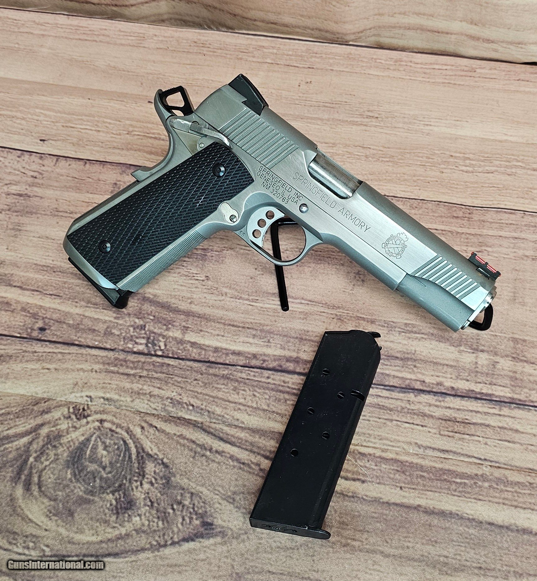 SPRINGFIELD ARMORY 1911-A1 STAINLESS .45 ACP
