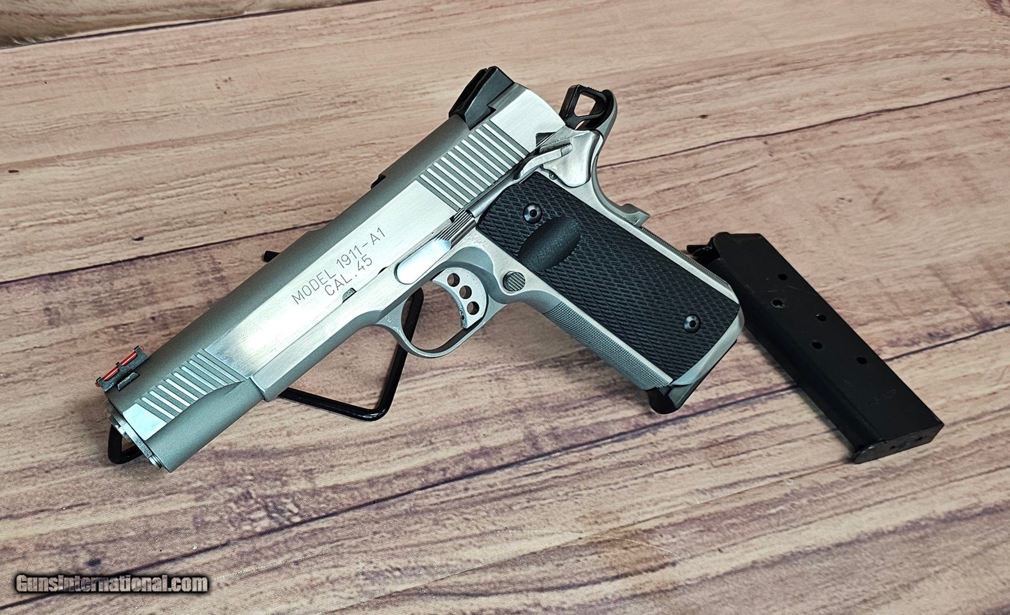 SPRINGFIELD ARMORY 1911-A1 STAINLESS .45 ACP