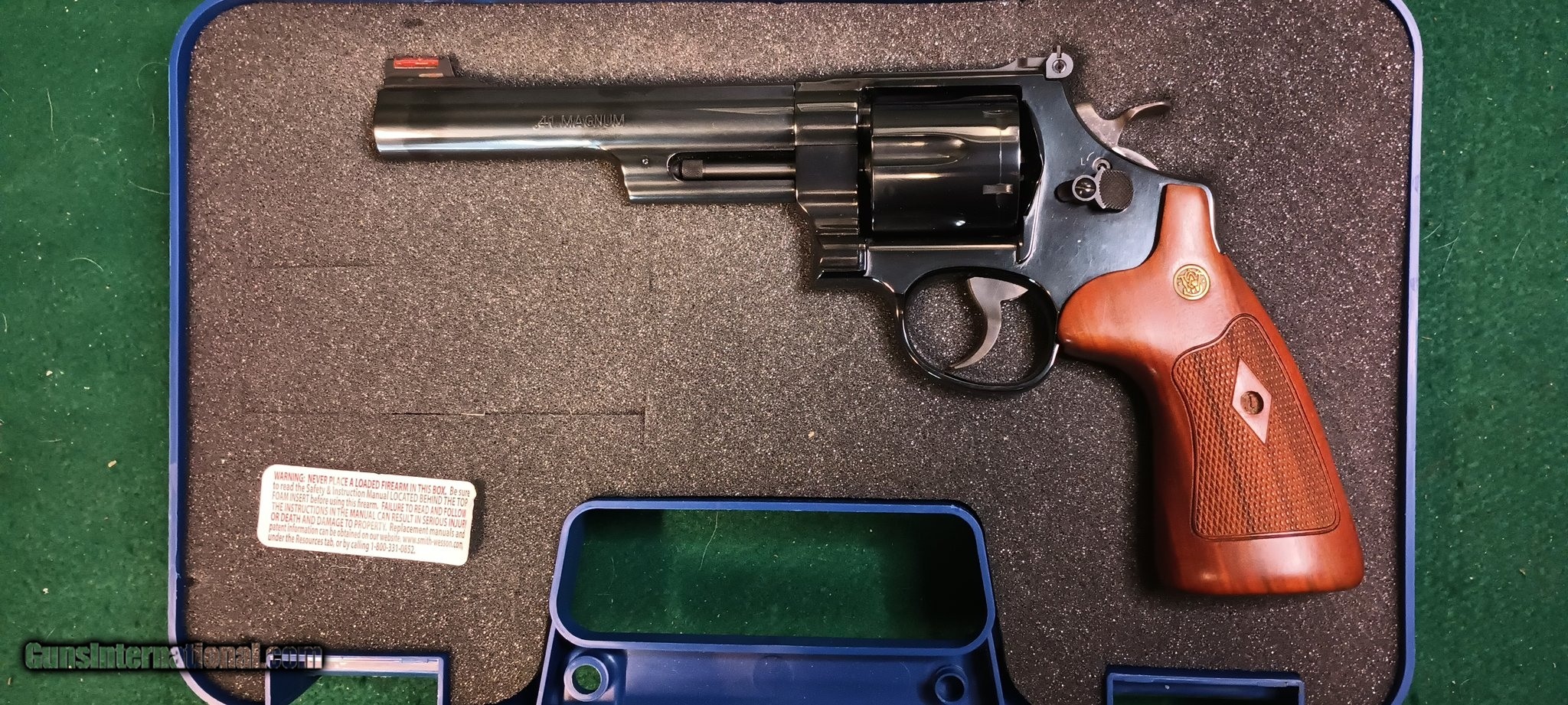 SMITH & WESSON MODEL 57-6 .41 REM MAG