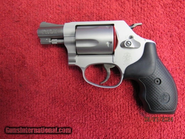 SMITH & WESSON SMITH AND WESSON MODEL 637 STAINLESS 38SPL+P .38 SPL +P