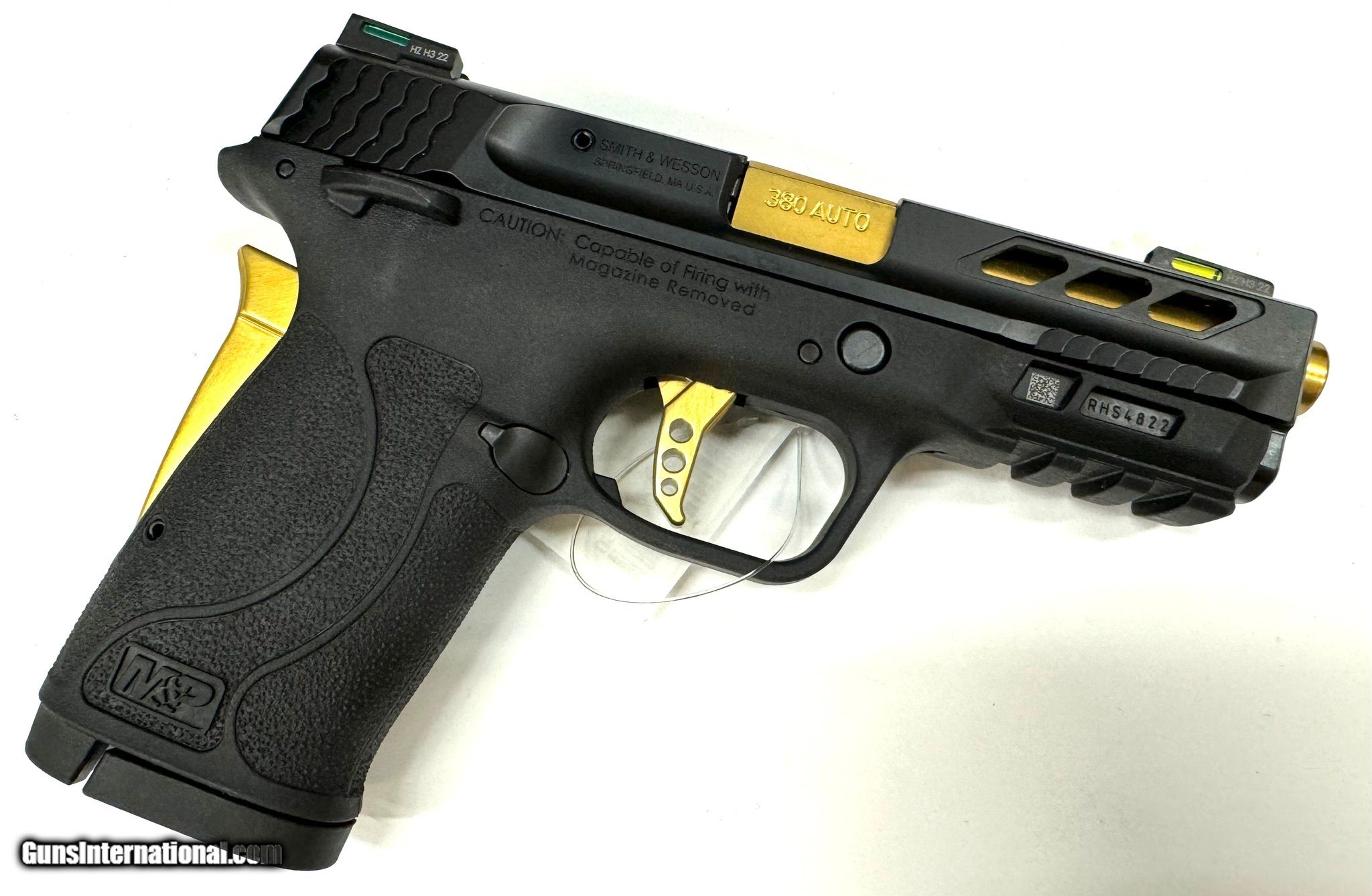 SMITH & WESSON M&P 380 SHIELD EZ M2.0 PERFORMANCE CENTER .380 ACP
