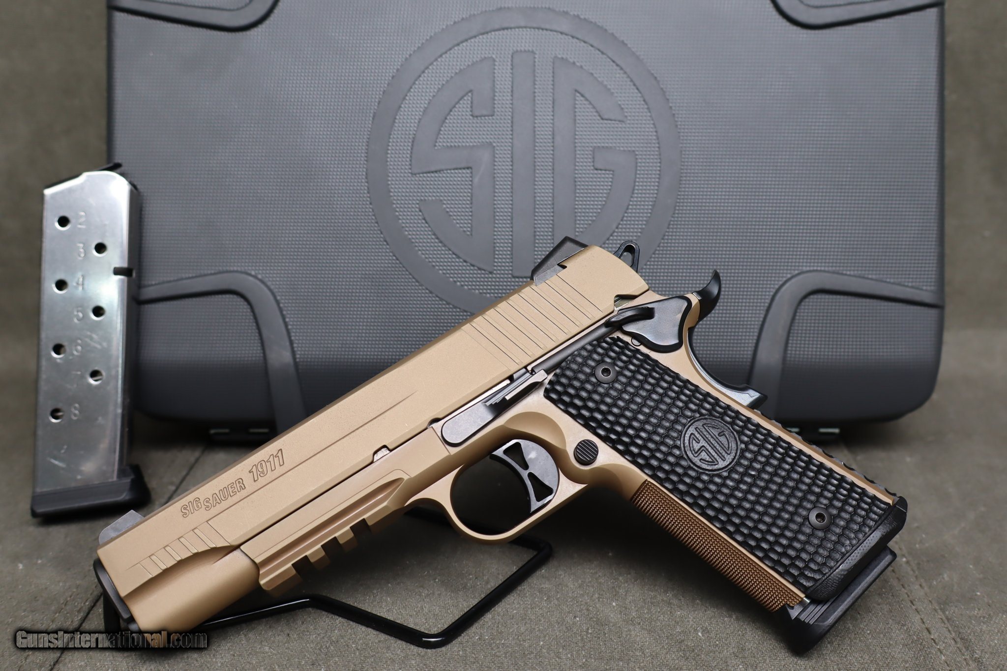 SIG SAUER 1911 EMPEROR SCORPION FULL SIZE RAIL .45 ACP