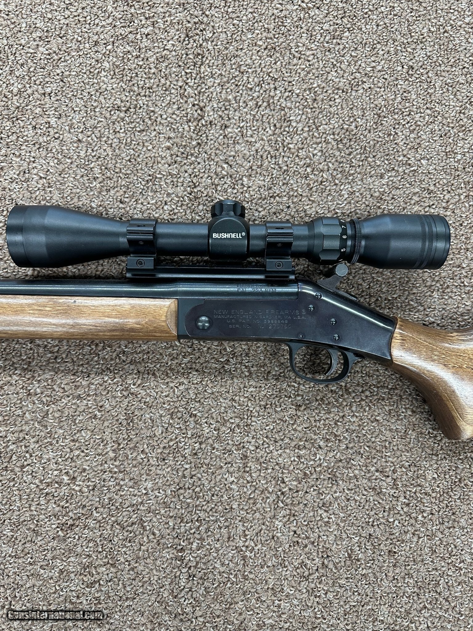 NEW ENGLAND FIREARMS CO. HANDI RIFLE .223 REM