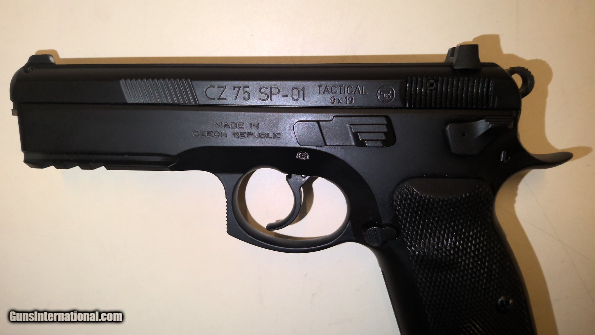 CZ 75 SP-01 TACTICAL 9MM LUGER (9X19 PARA)