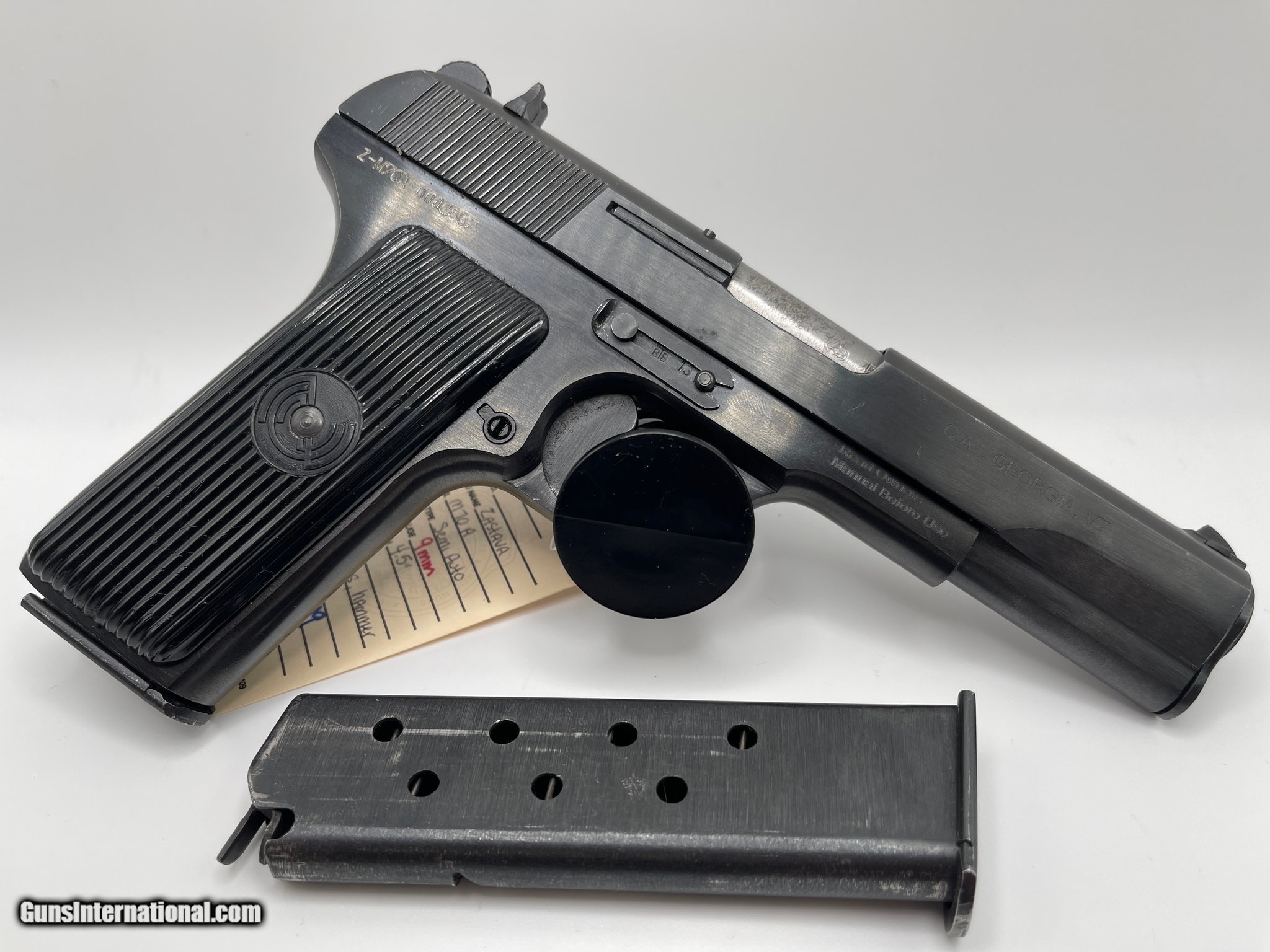 ZASTAVA ARMS M70 A 9MM LUGER (9X19 PARA)