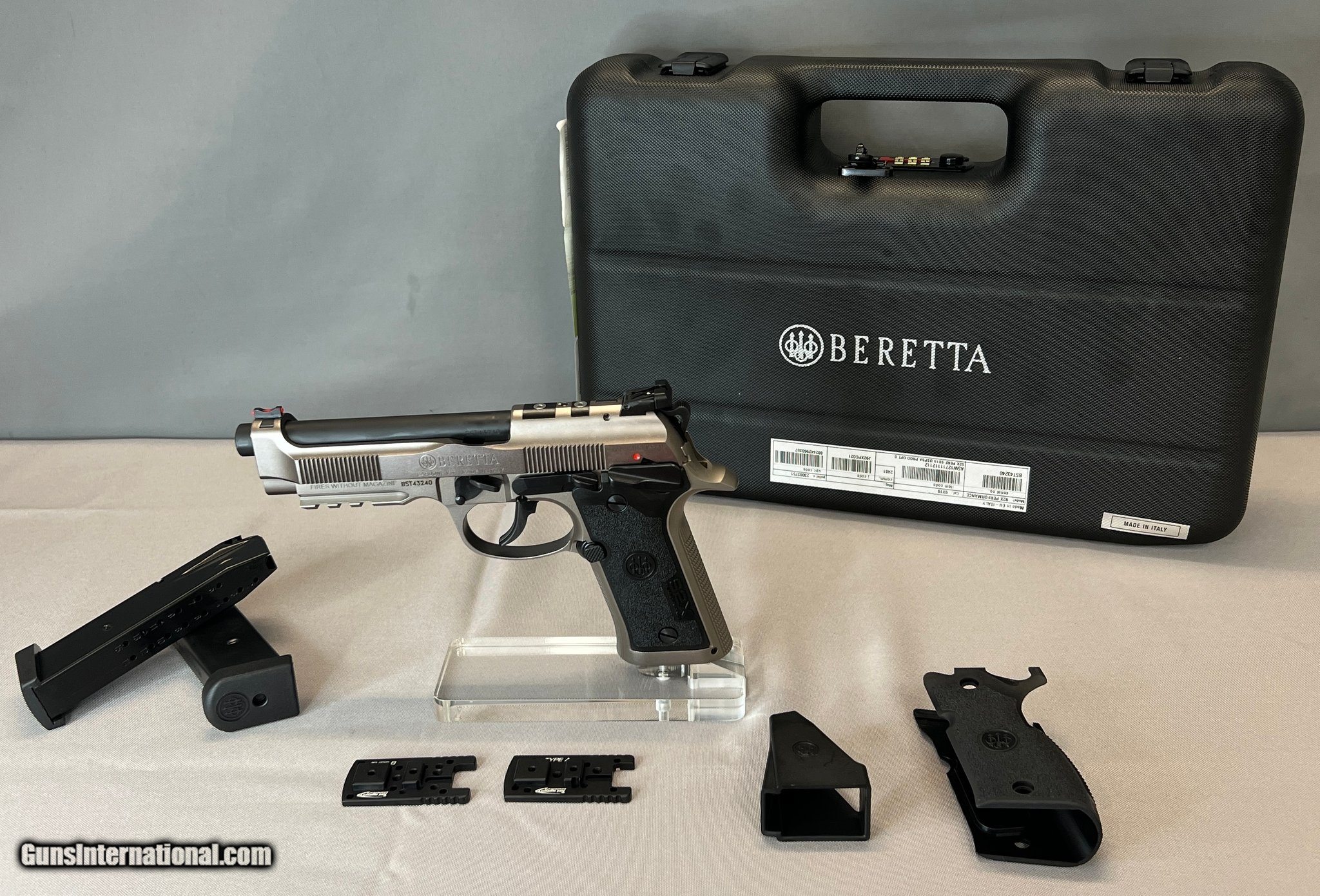 BERETTA 92X PERFORMANCE CARRY OPTIC 9MM LUGER (9X19 PARA) for sale