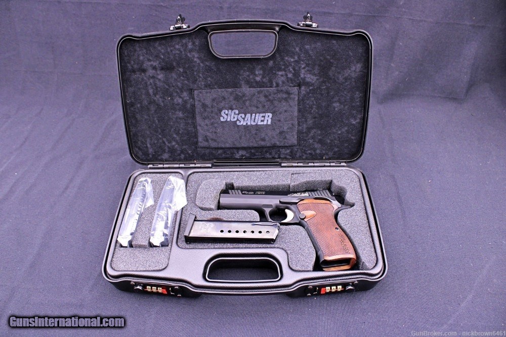 SIG SAUER P210 CARRY CUSTOM WORKS 9MM LUGER (9X19 PARA)