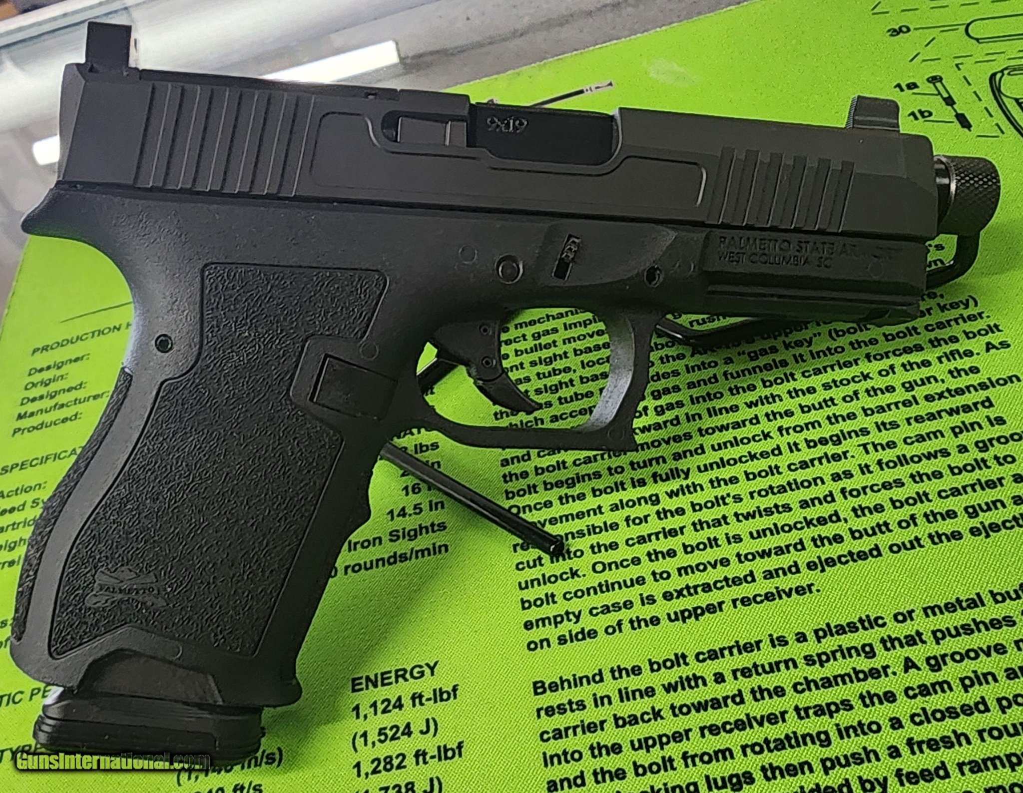 PALMETTO STATE ARMORY Dagger 9MM LUGER (9X19 PARA) for sale