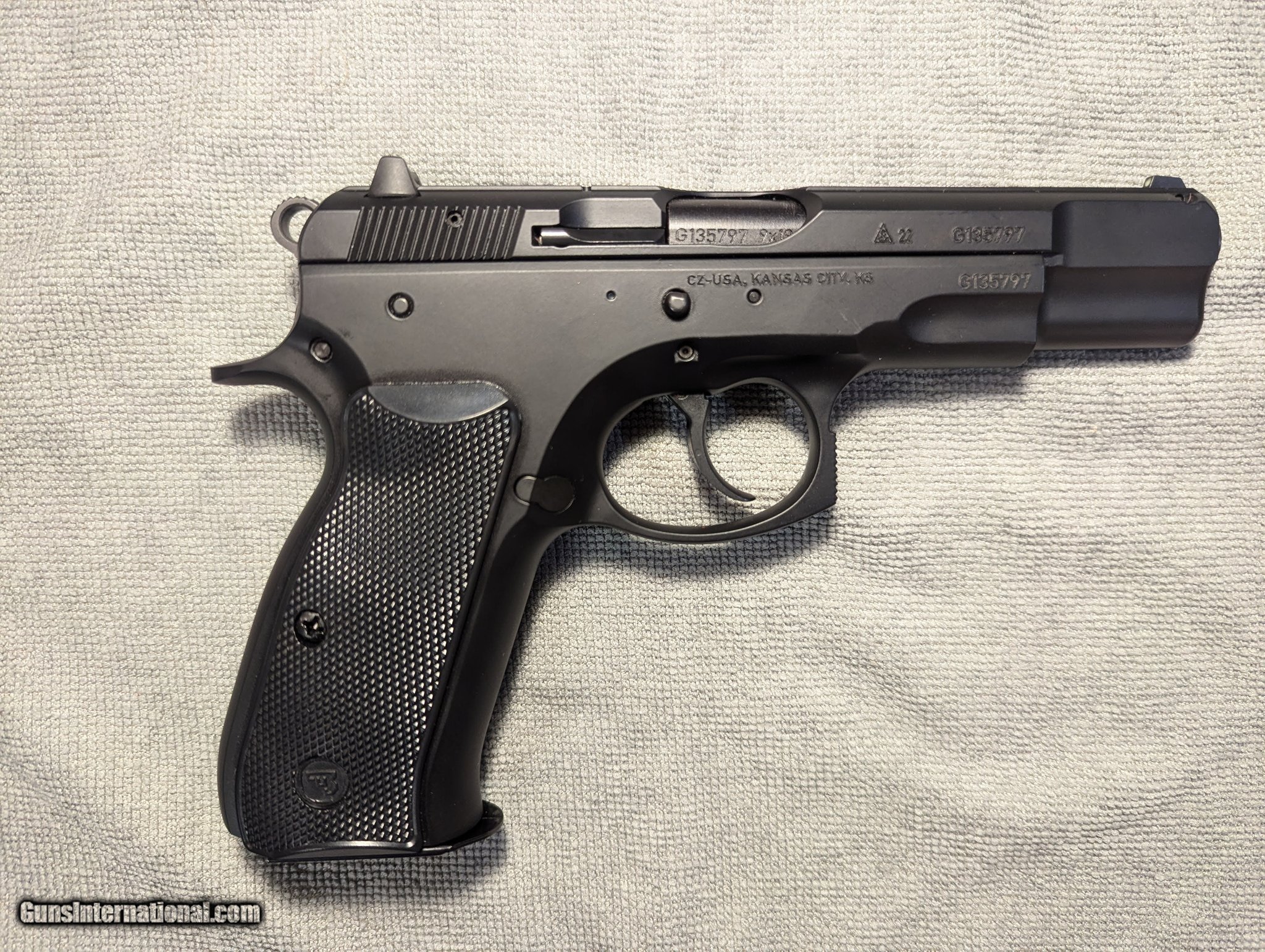 CZ 75 B 9MM LUGER (9X19 PARA)