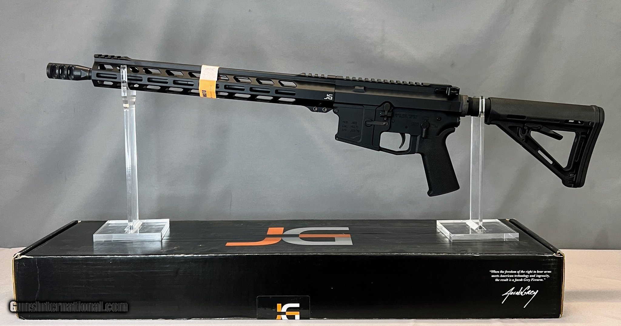 JACOB GREY FIREARMS JG15 AR15 Sub-MOA Rifle 5.56X45MM NATO