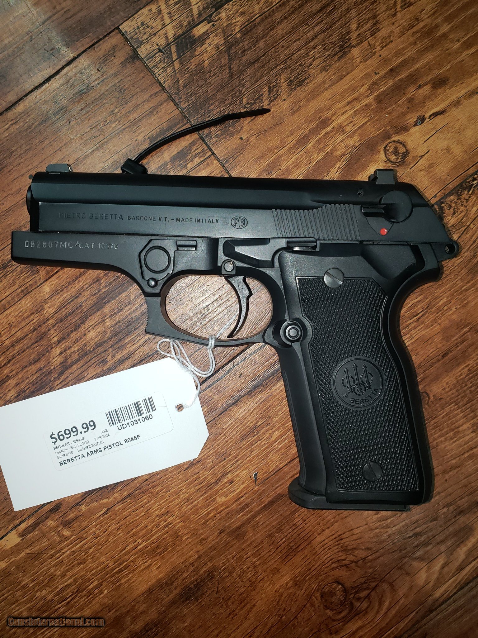 BERETTA 8045 COUGAR .45 AUTO RIM